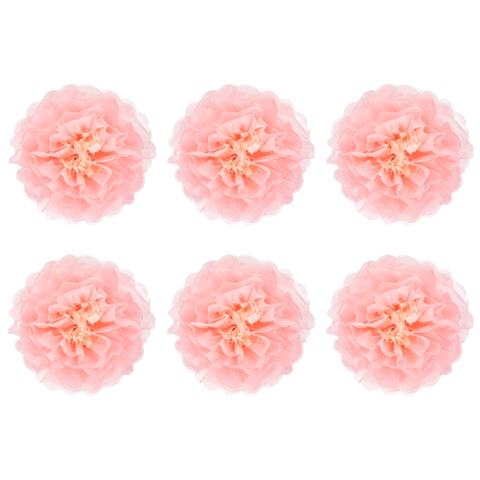 Uxcell Paper Flowers 13D Tissue Paper Pom Poms for DIY Crafting Wall ...