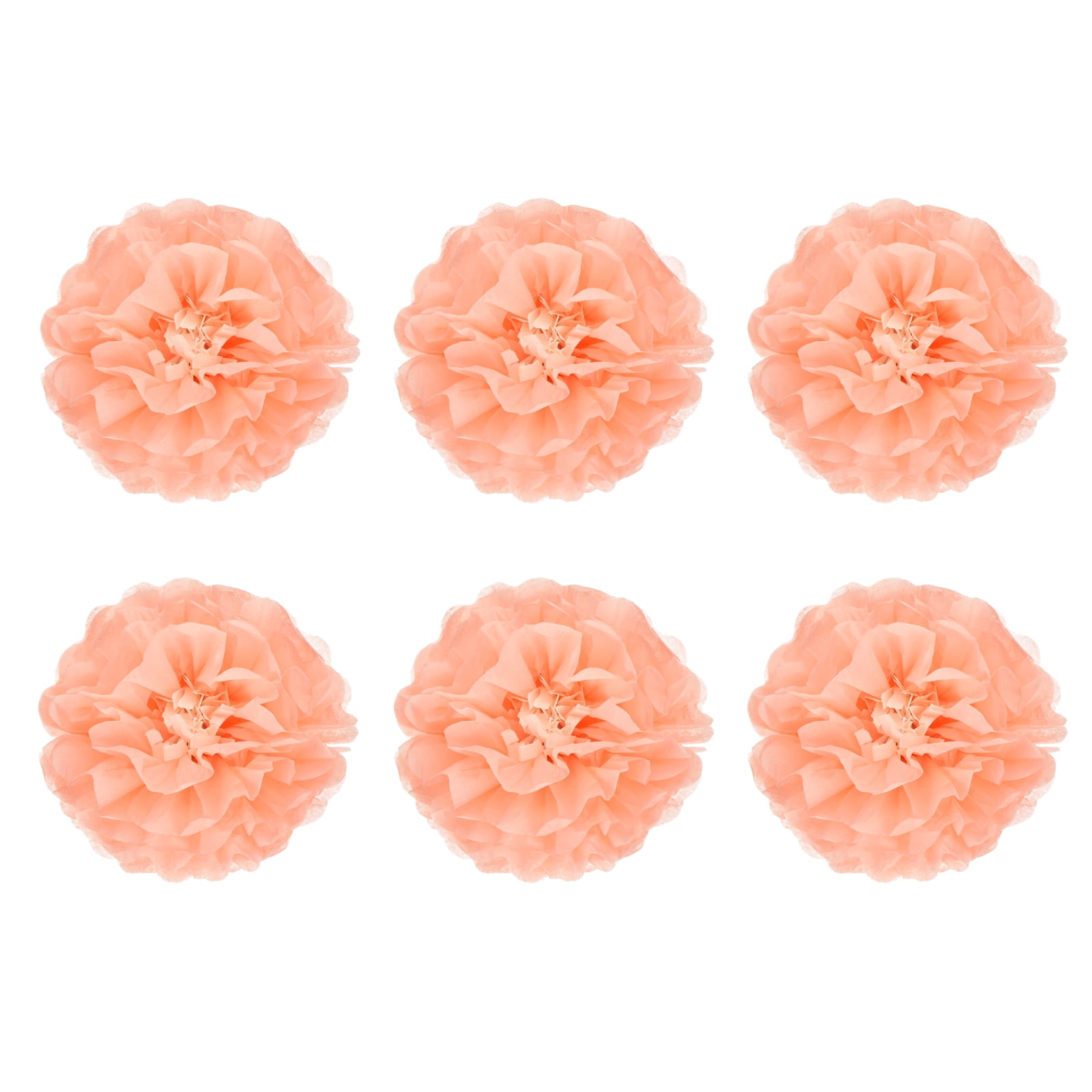 Uxcell Paper Flowers 13D Tissue Paper Pom Poms for DIY Crafting Wall ...