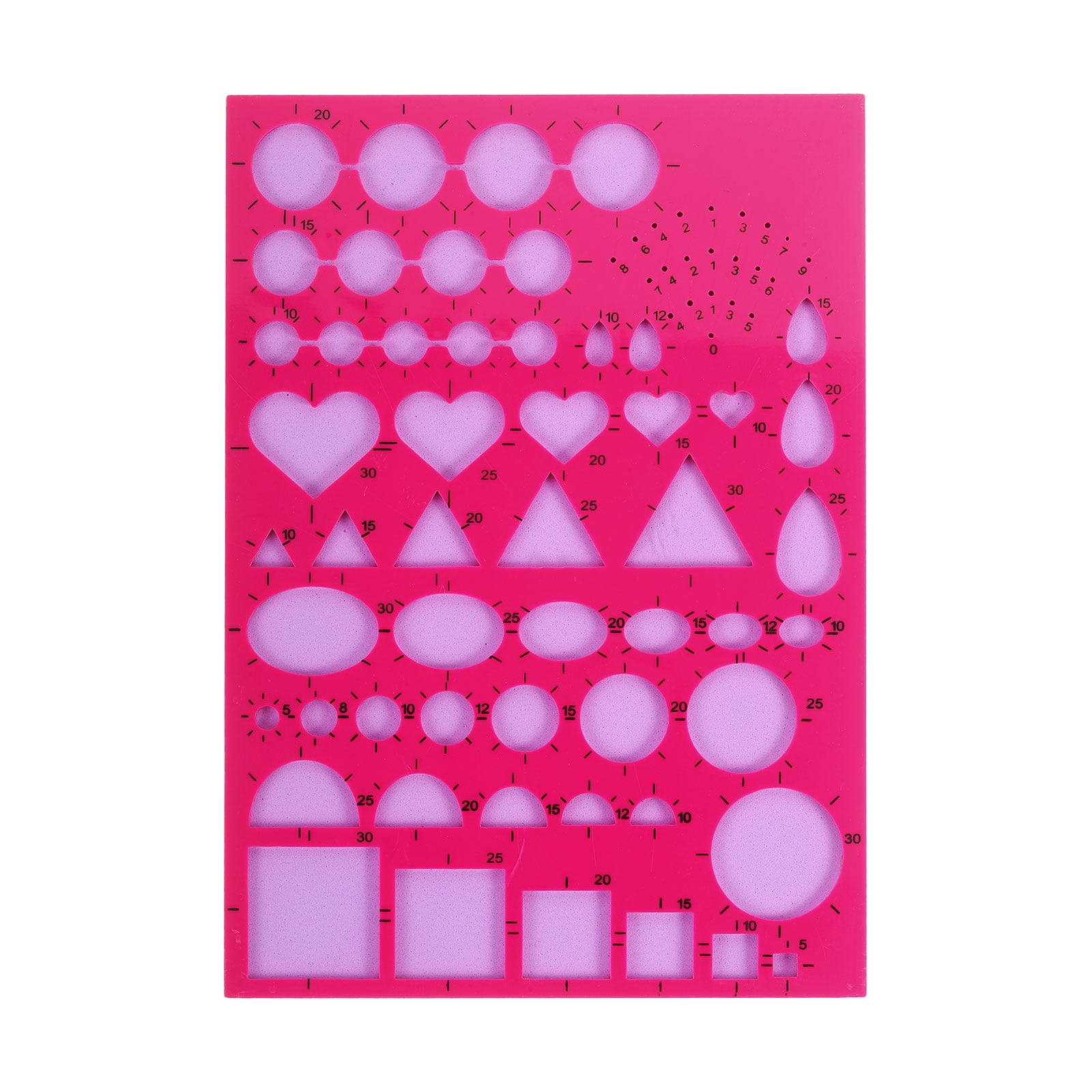 Uxcell Paper Quilling Template Boards, 8.3 x 5.9 Inch Quilling Boards ...