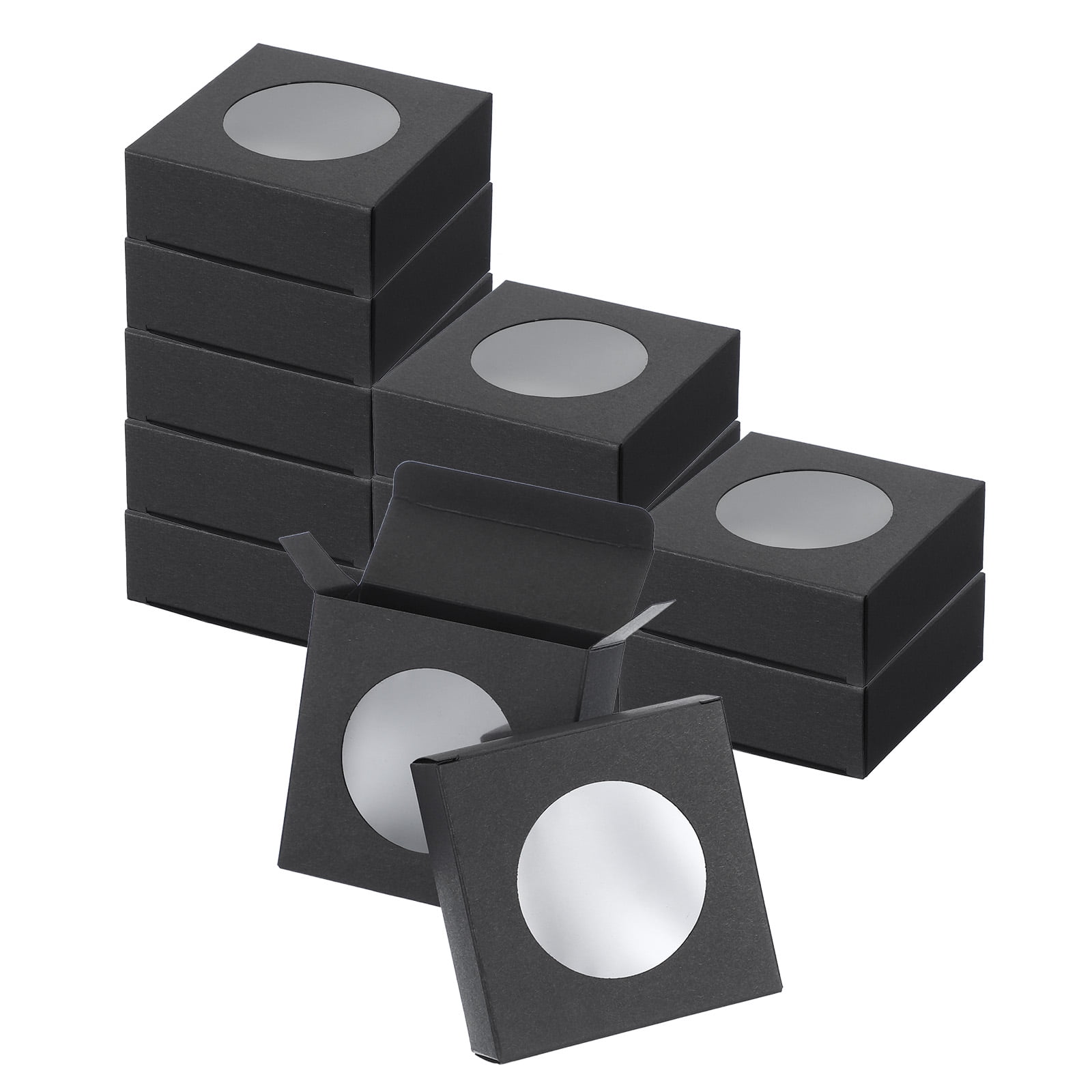 Uxcell Paper Soap Boxes, 12 Pcs 3" x 1.2" x 4.3" Kraft Square Paper ...