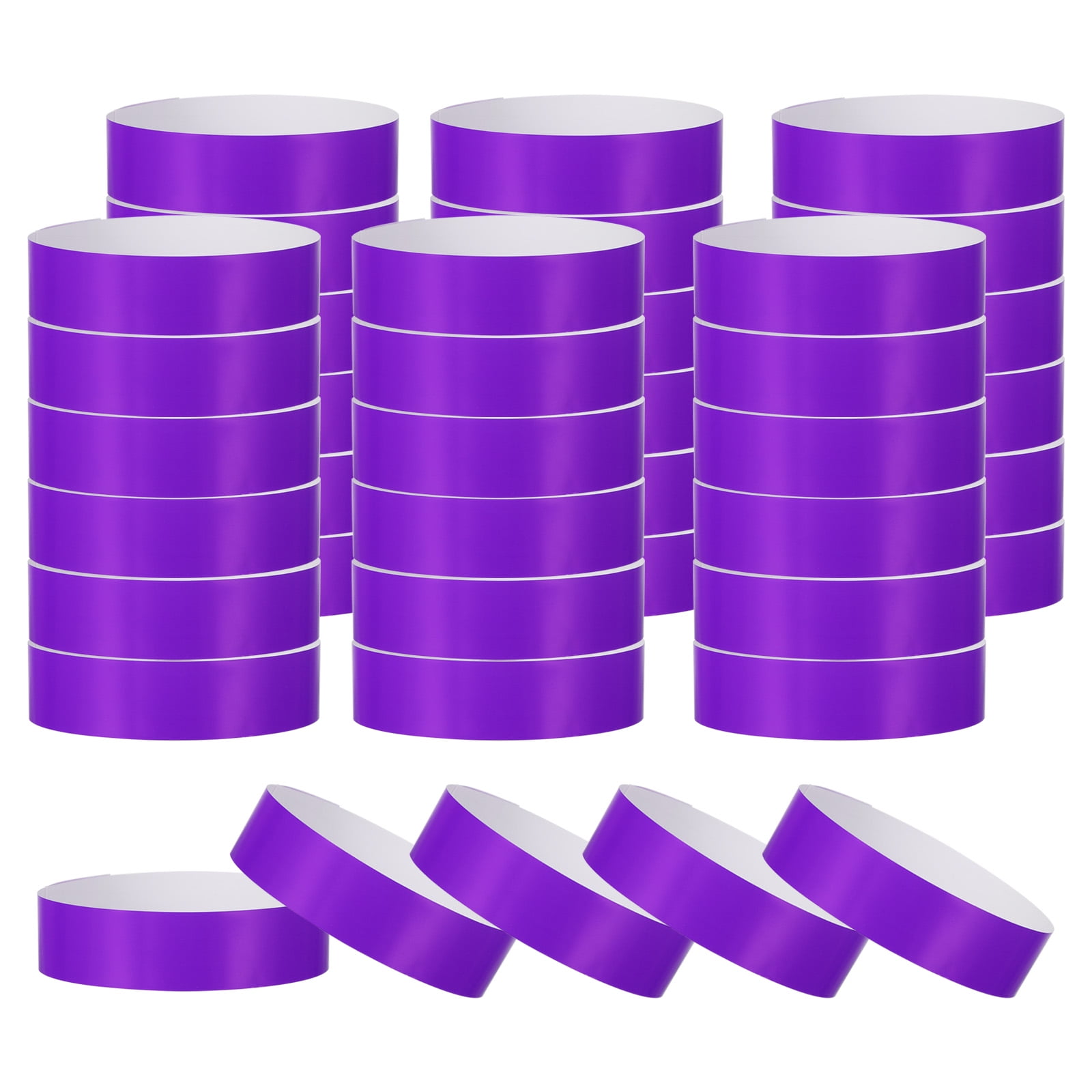 Uxcell Paper Wristbands for Events Party Wrist Bands Colored Waterproof ...