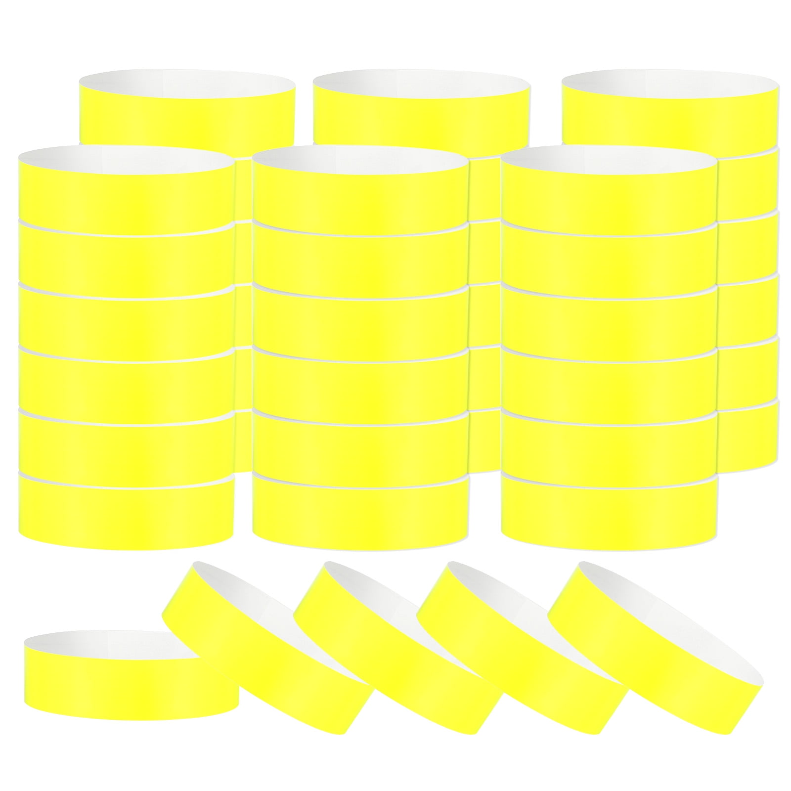 Uxcell Paper Wristbands for Events Party Wrist Bands Colored Waterproof ...