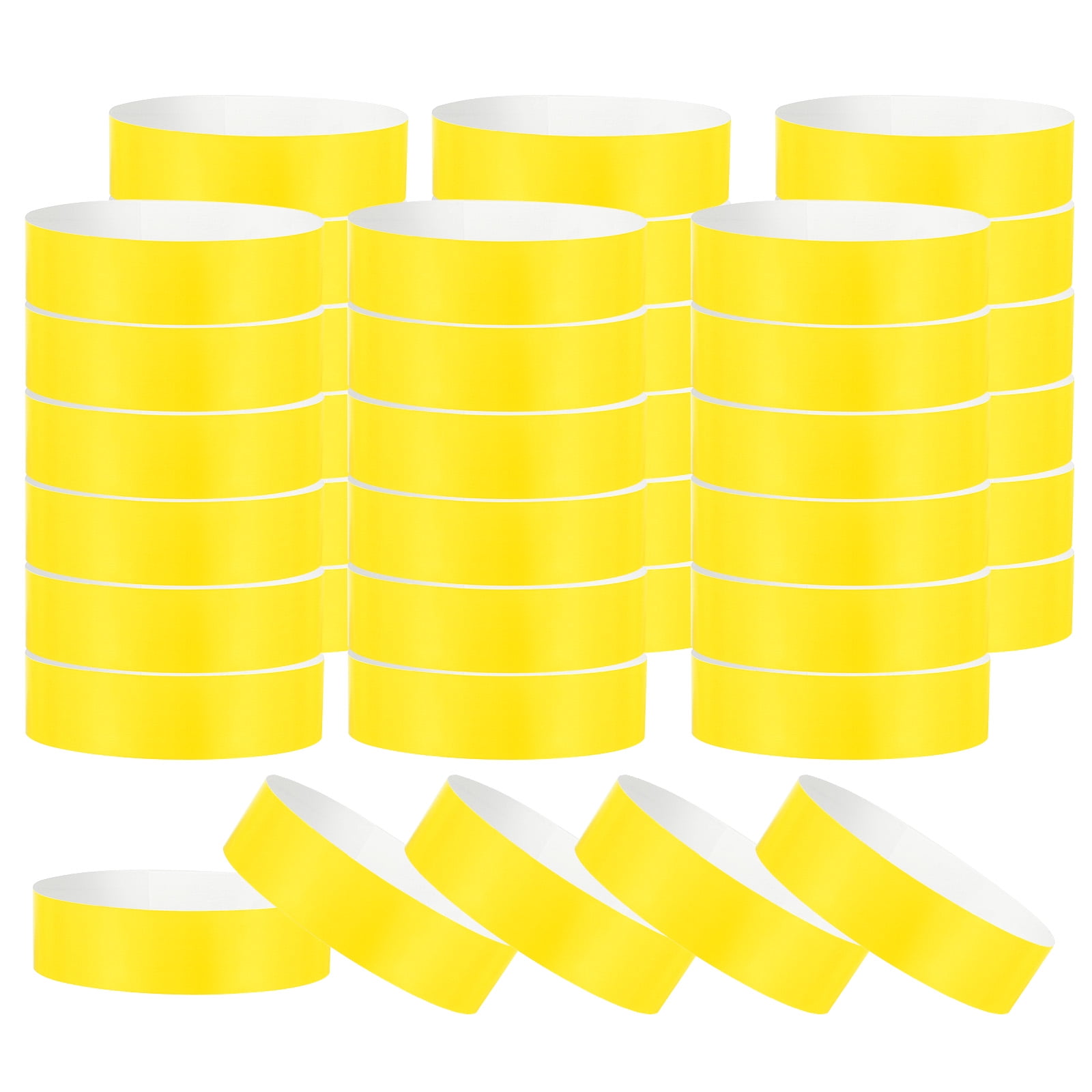 Uxcell Paper Wristbands for Events Party Wrist Bands Colored Waterproof ...