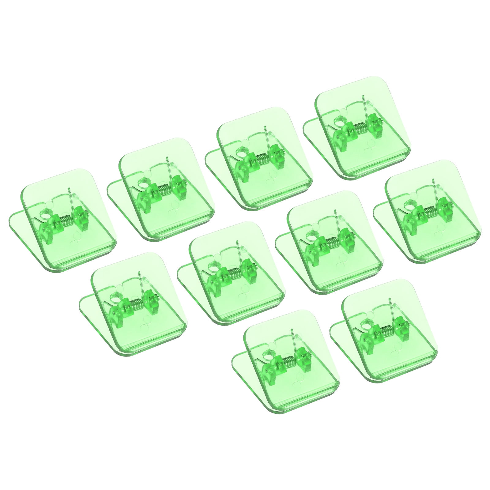 Uxcell Paper and Bag Clips,10Pack Square Clamps Snacks Bag Clips ...