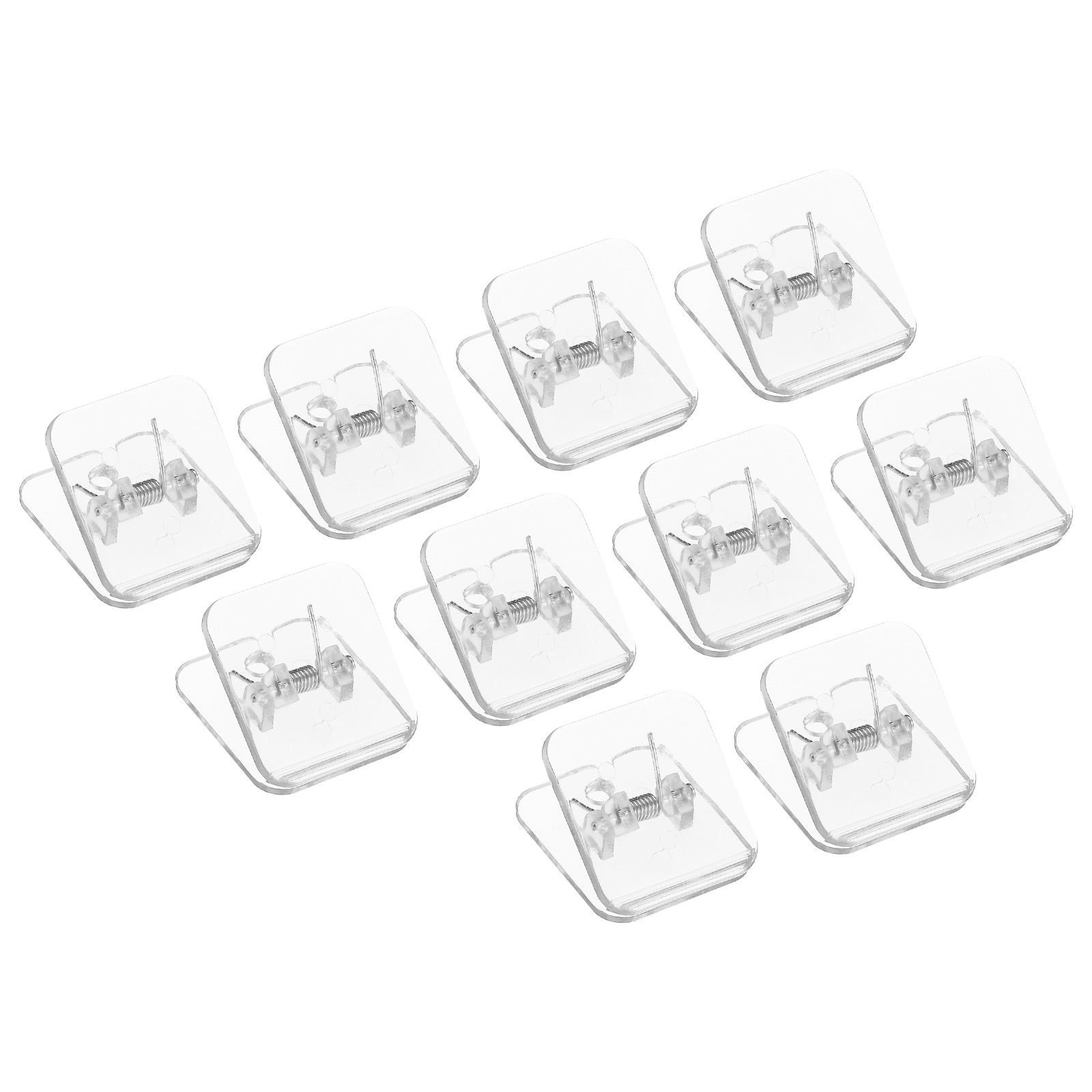Uxcell Paper and Bag Clips,10Pack Square Clamps Snacks Bag Clips ...