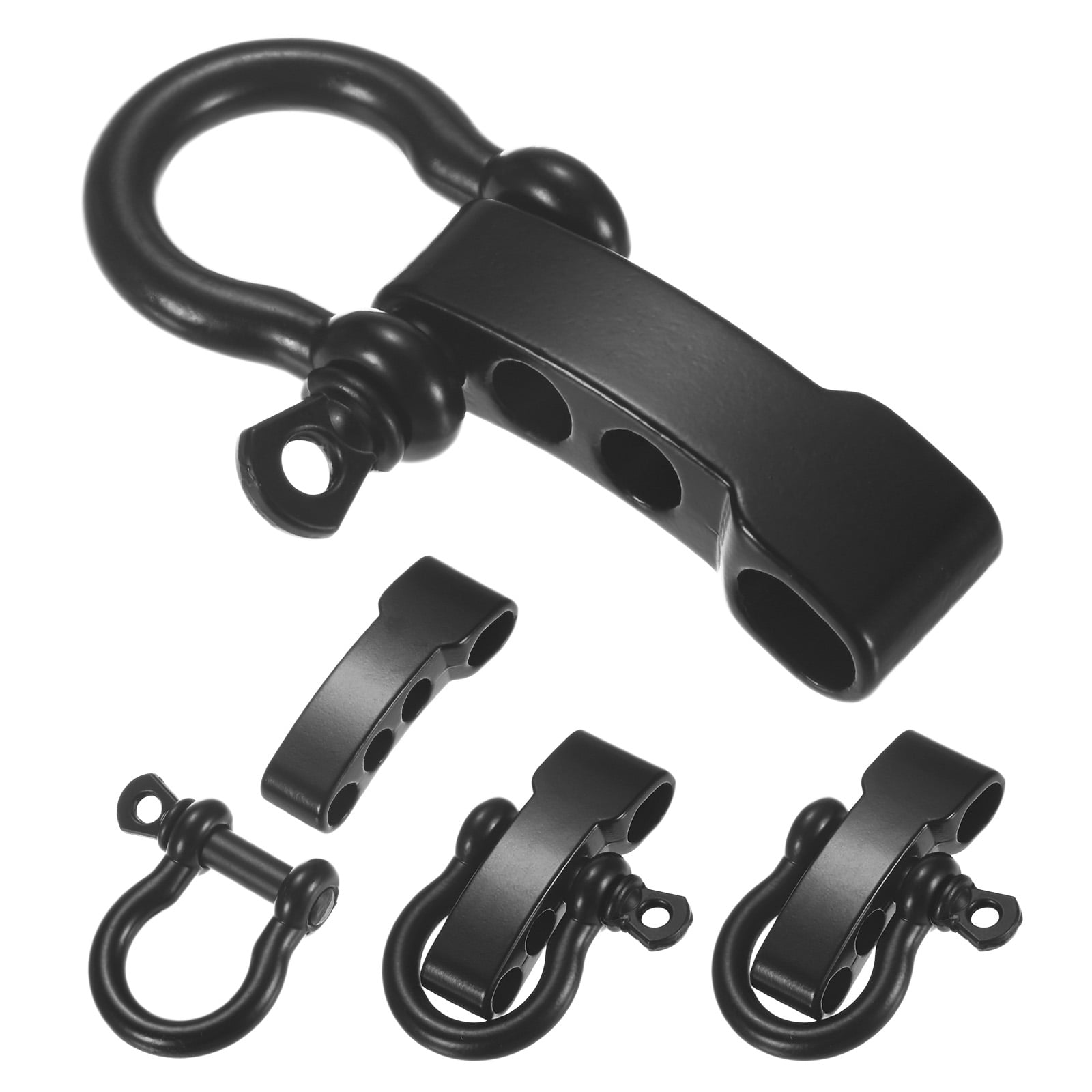 Uxcell Paracord Bracelet Shackle Buckle [4PCS] - Adjustable Metal O Bow ...