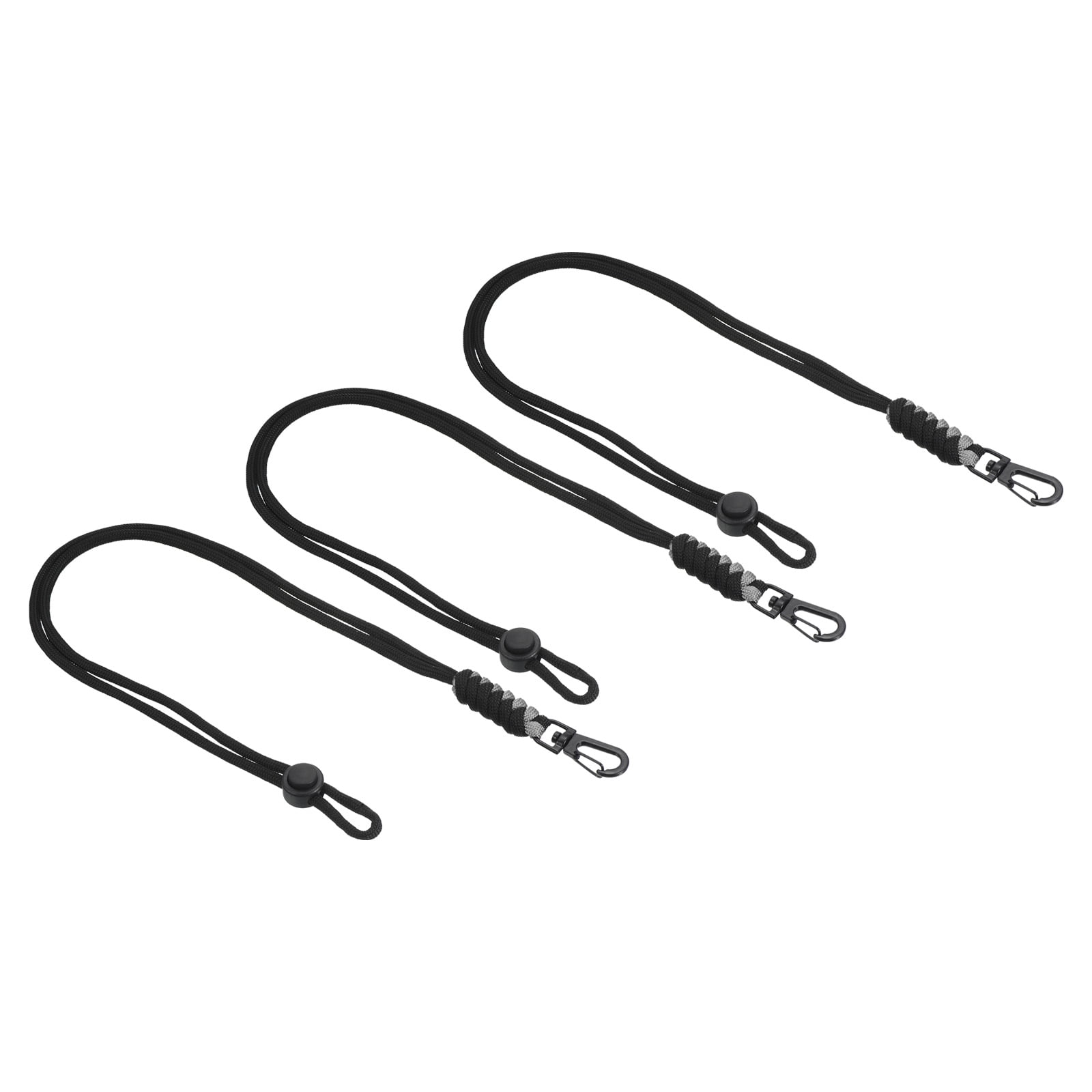 Uxcell Paracord Braided Lanyard Neck Keychain Adjustable Necklace for ...