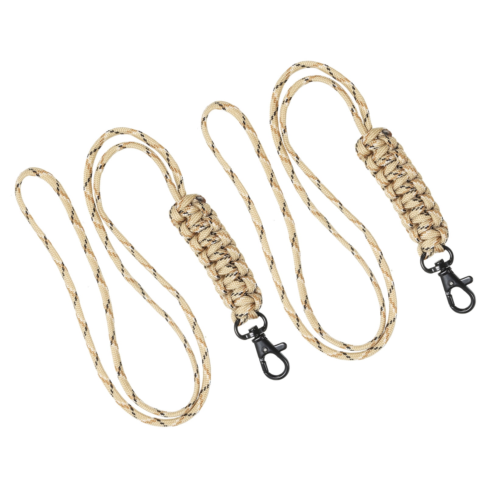 Uxcell Paracord Lanyard Braided Lanyard Necklace Keychain Badge Lanyard ...
