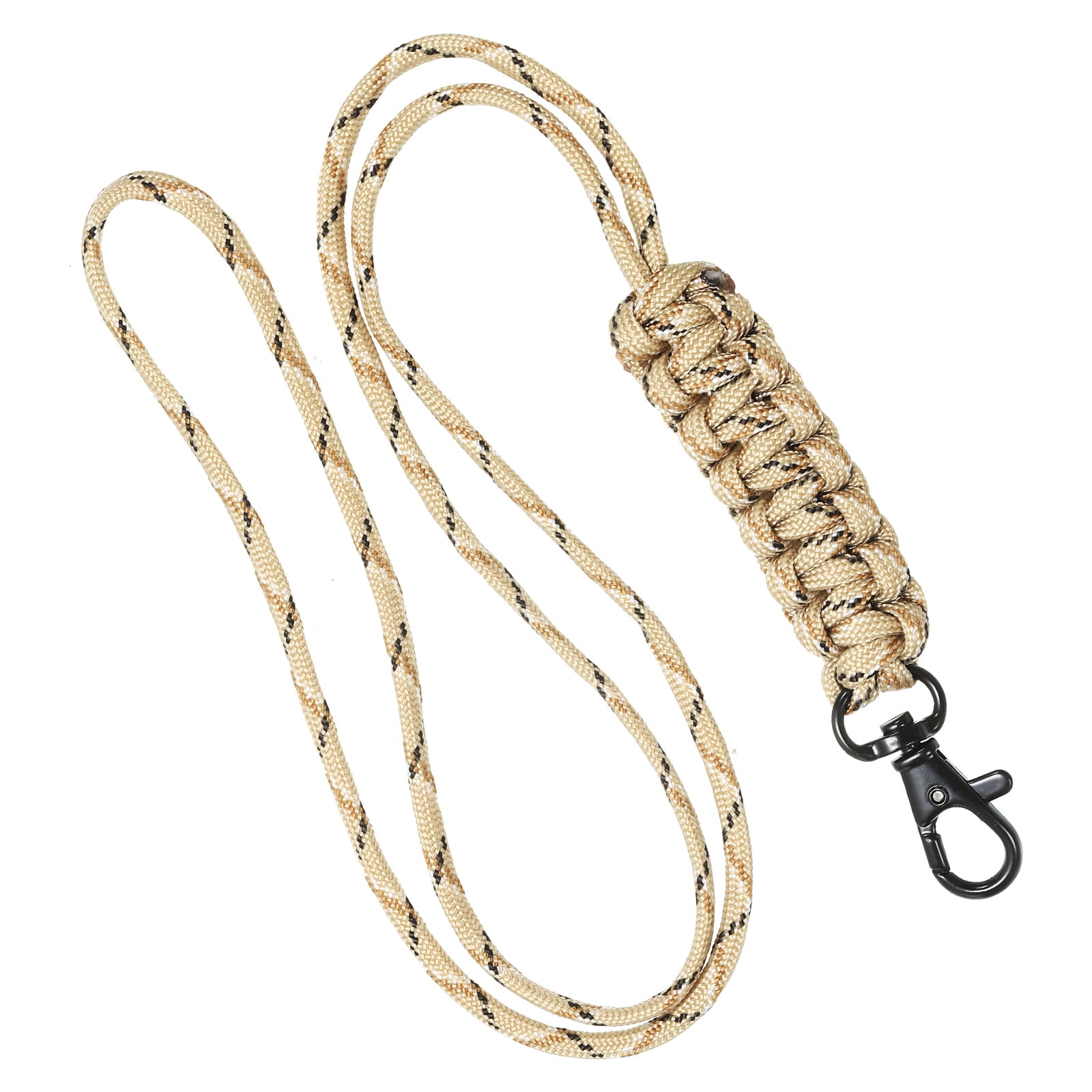 Uxcell Paracord Lanyard Braided Lanyard Necklace Keychain Badge Lanyard ...