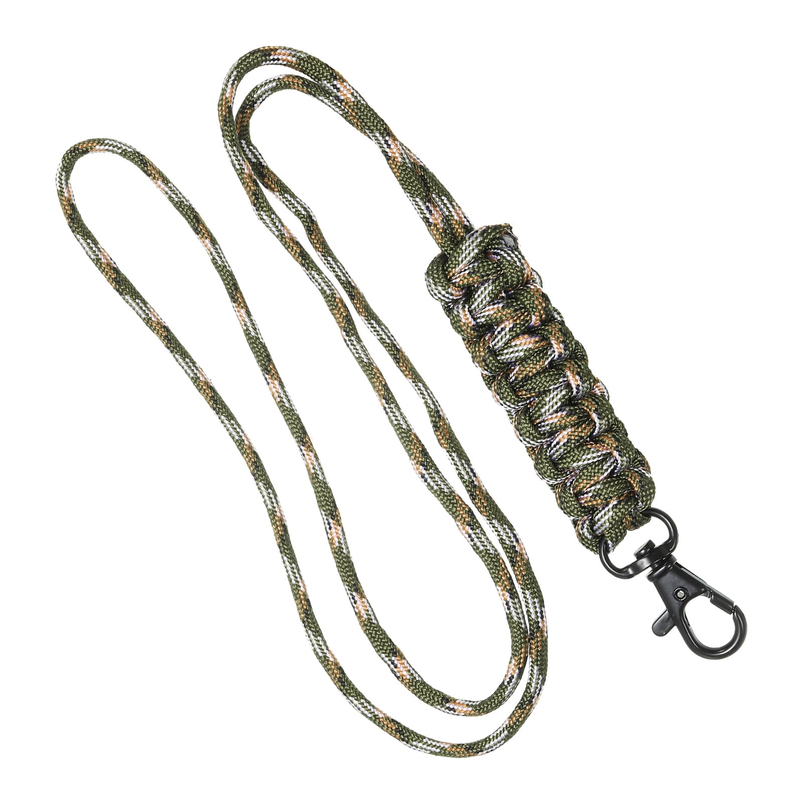 Uxcell Paracord Lanyard Braided Lanyard Necklace Keychain Badge Lanyard ...