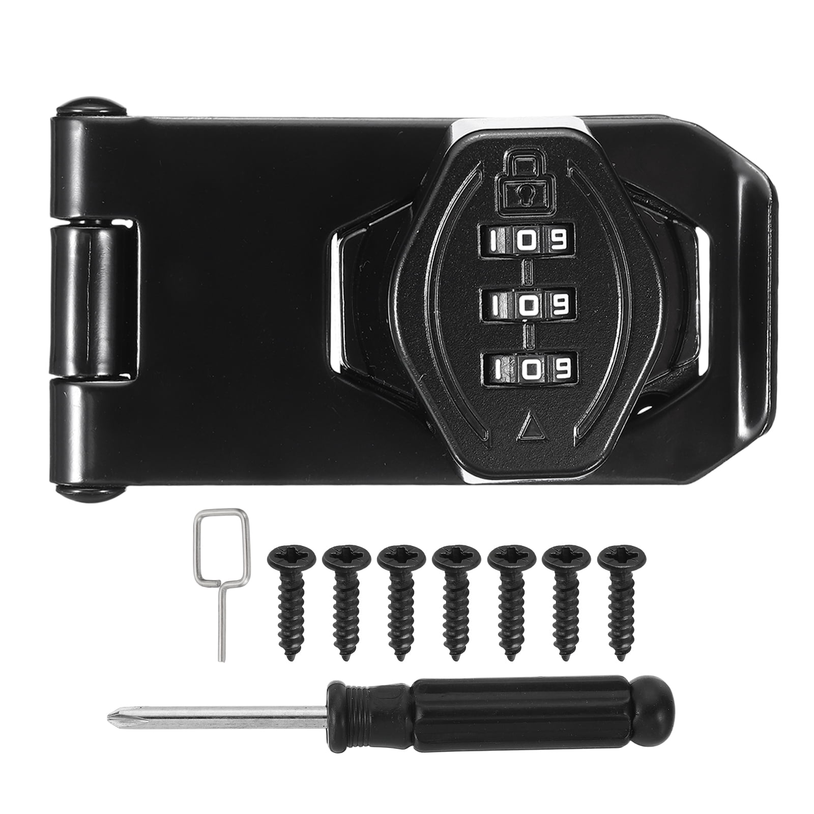 Uxcell Password Rotary Hasp Locks (3
