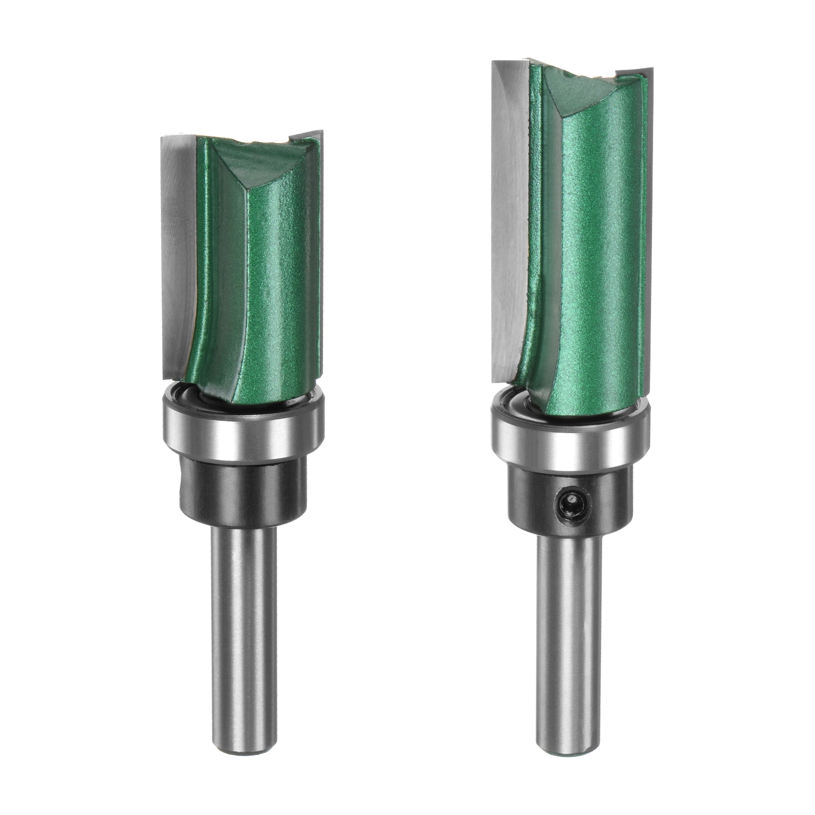 Uxcell Pattern Flush Trim Router Bit 0.63" Cutting Dia 2 Sizes Cutting ...