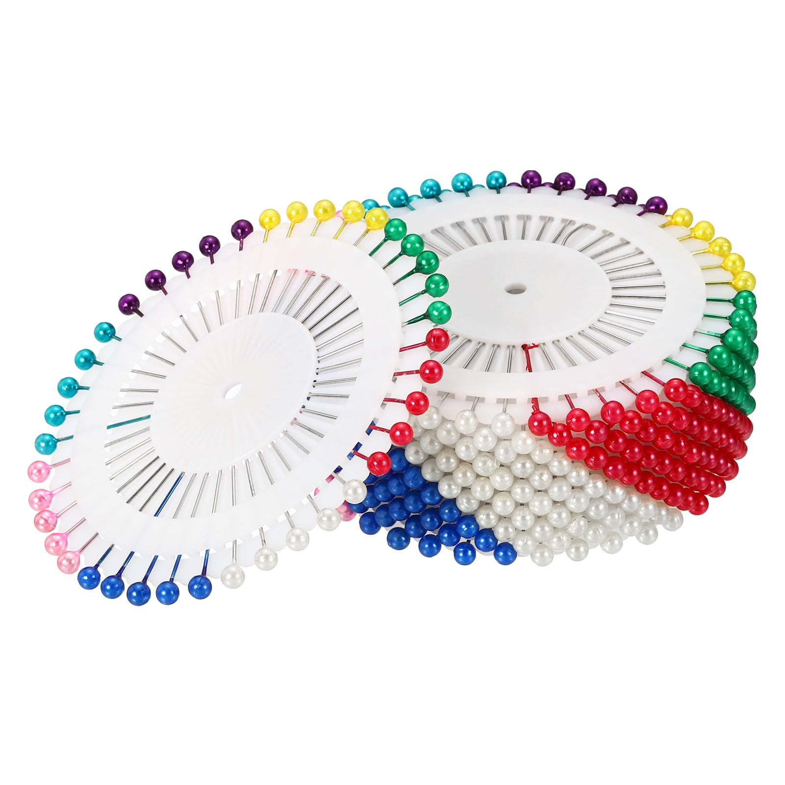 Uxcell Pearl Head Sewing Pins Corsage Round Decor Pin for Sewing ...