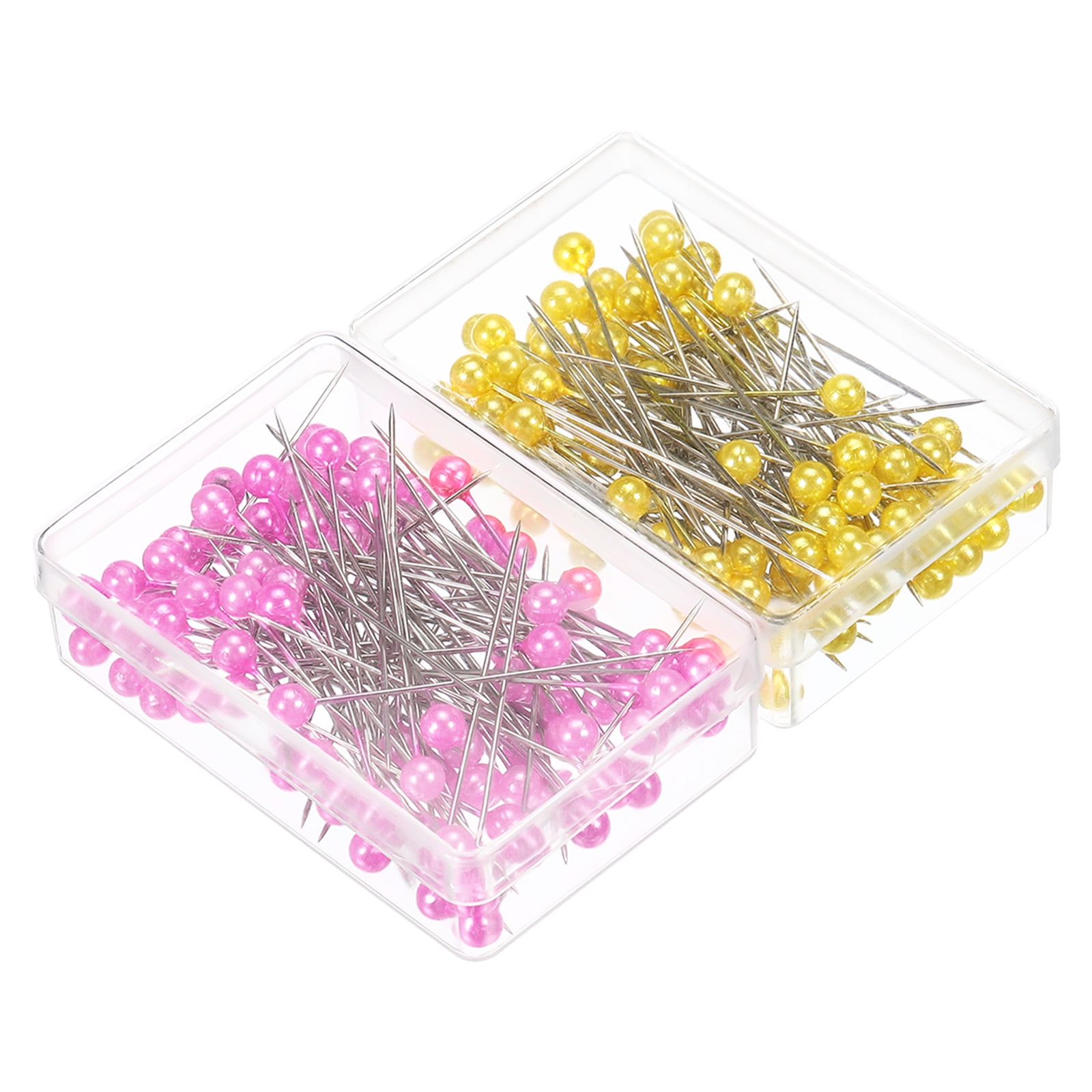 Uxcell Pearlized Sewing Pins Ball Head Needle Straight Quilting Pin ...