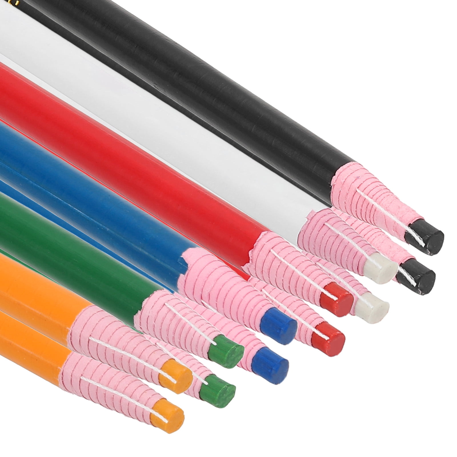 Uxcell Peel-Off China Markers, 12 Pack Grease Wax Pencils Wood for ...