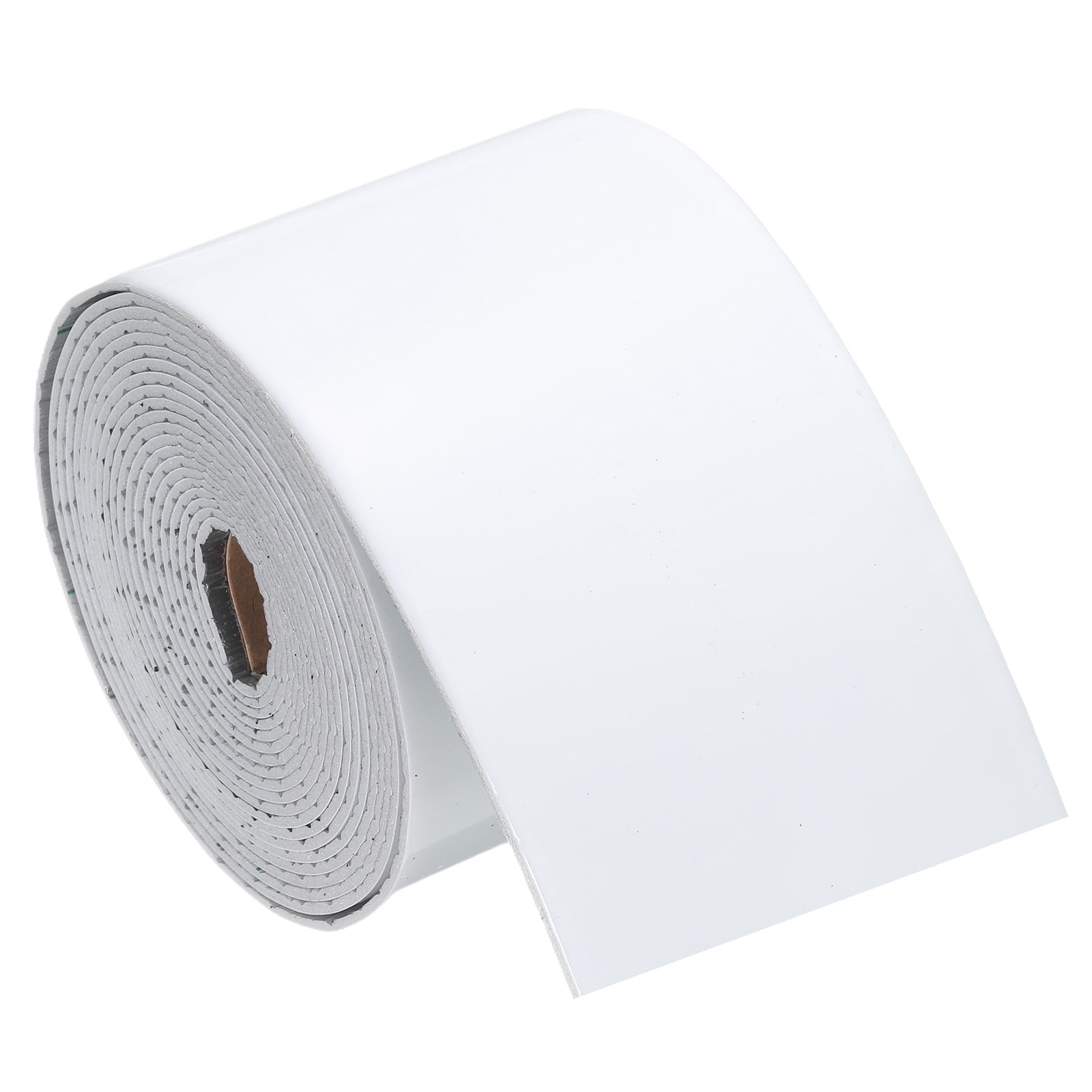 Uxcell Peel and Stick Waterproof Wall Border, 4" x 197" White Removable ...