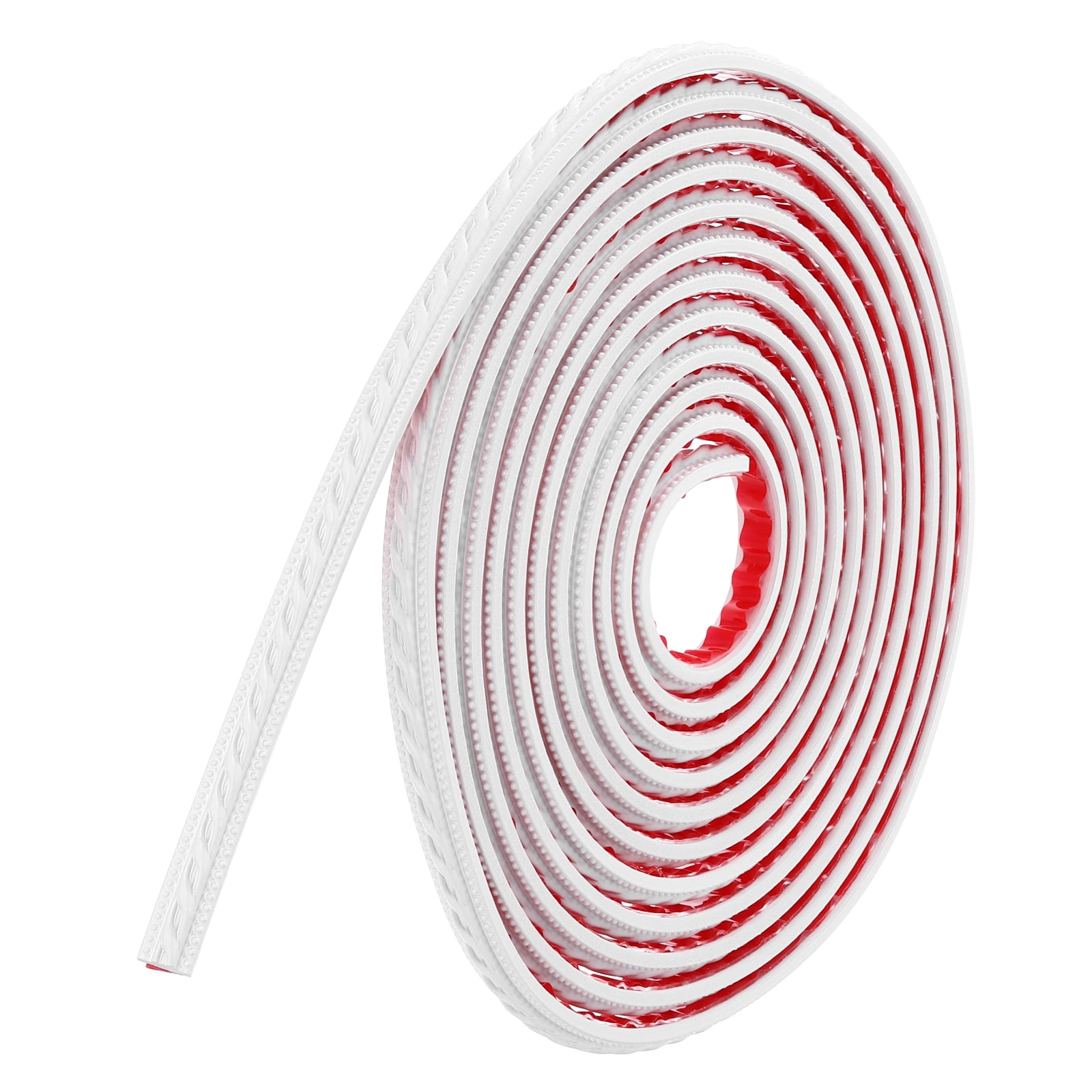 Uxcell Peel and Stick Molding Trim for Walls 0.5" x 16 ft Flexible ...