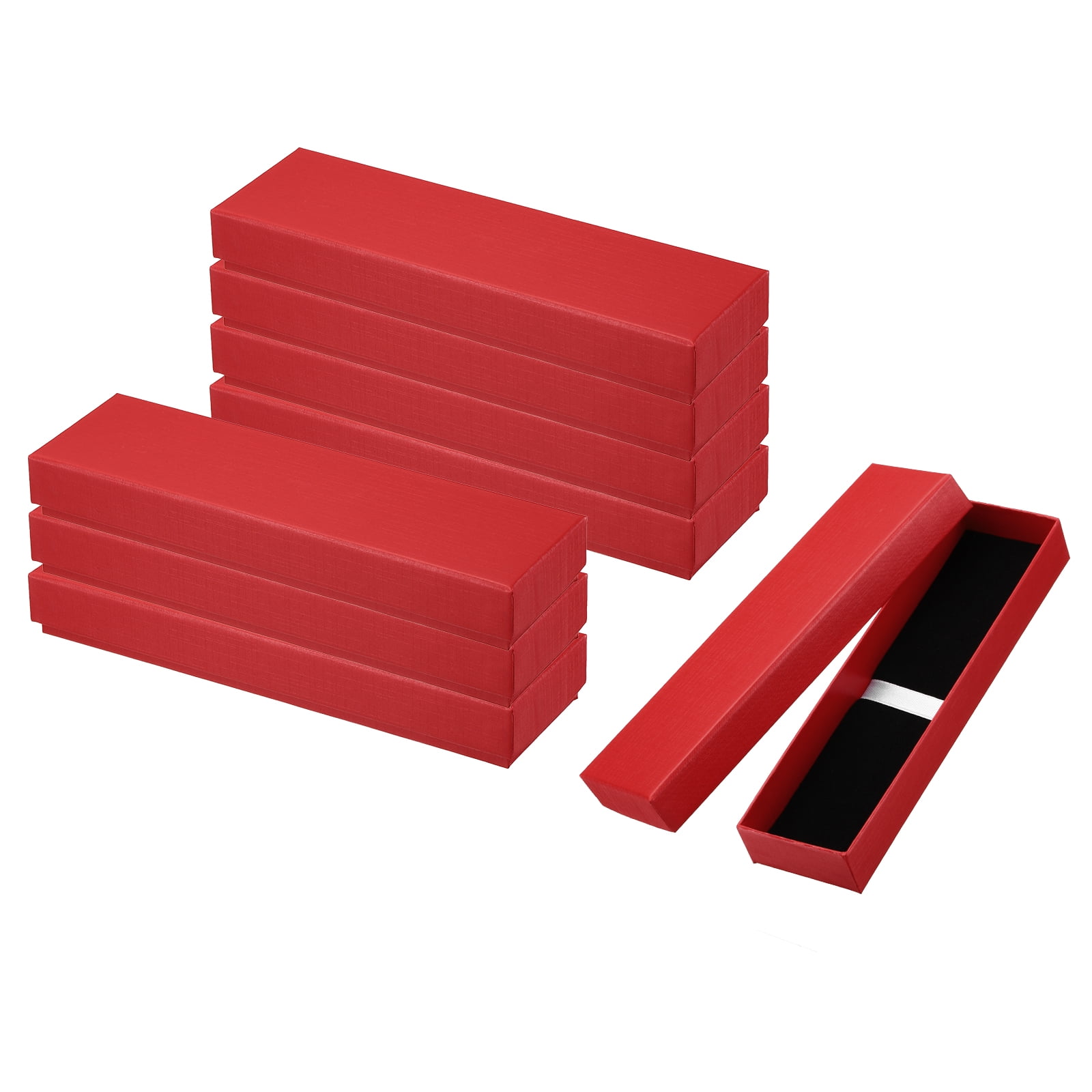 Uxcell Pen Gift Box, 8 Pack Empty Pen Case Cardboard Case Pen ...