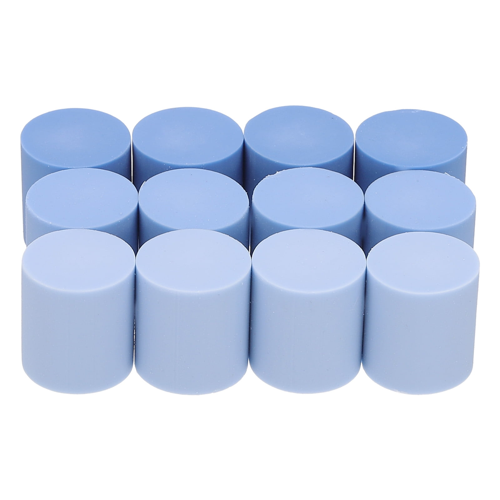 Uxcell Pencil Erasers, 12 Pcs Rubber Round Colorful Gradient Mini Cute ...