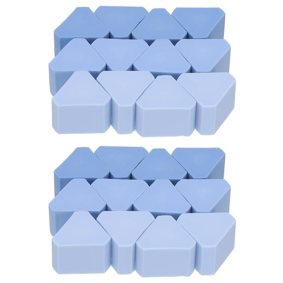 Uxcell Pencil Erasers, 24 Pcs Rubber Triangle Gradient Mini Cute ...