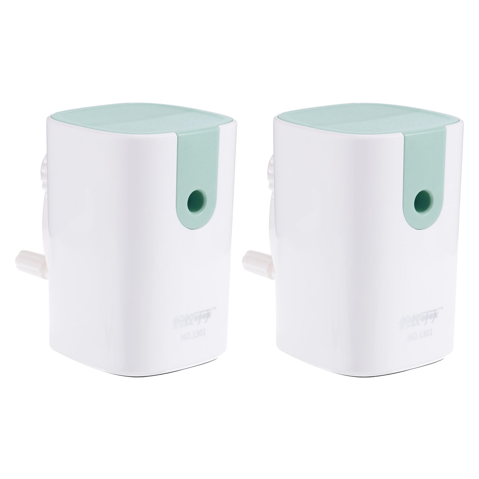 Uxcell Pencil Sharpening Machine, 2 Pack Hand Crank Pencil Sharpener ...