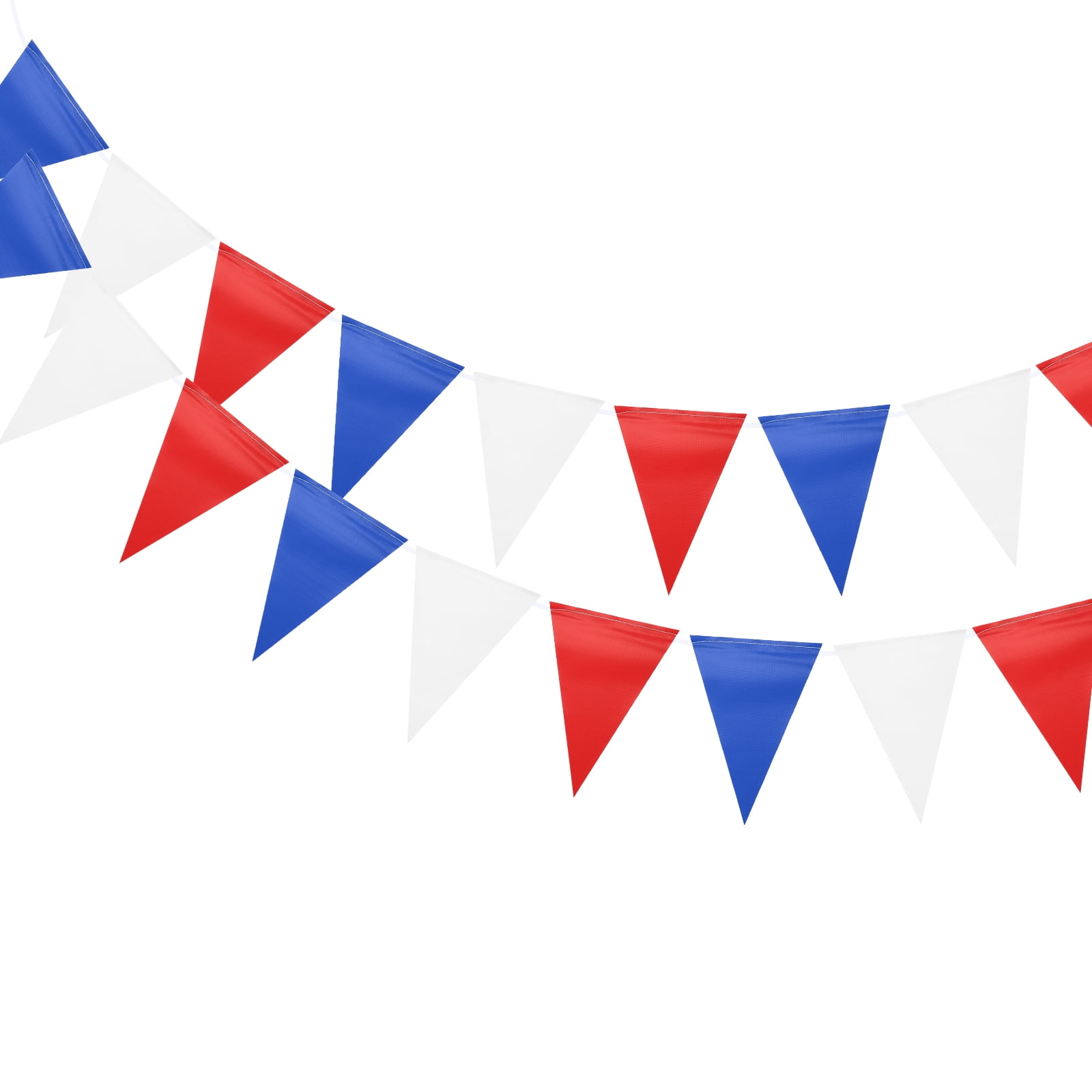 Uxcell Pennant Banner Flags String Triangle Hanging Flags for Festive ...