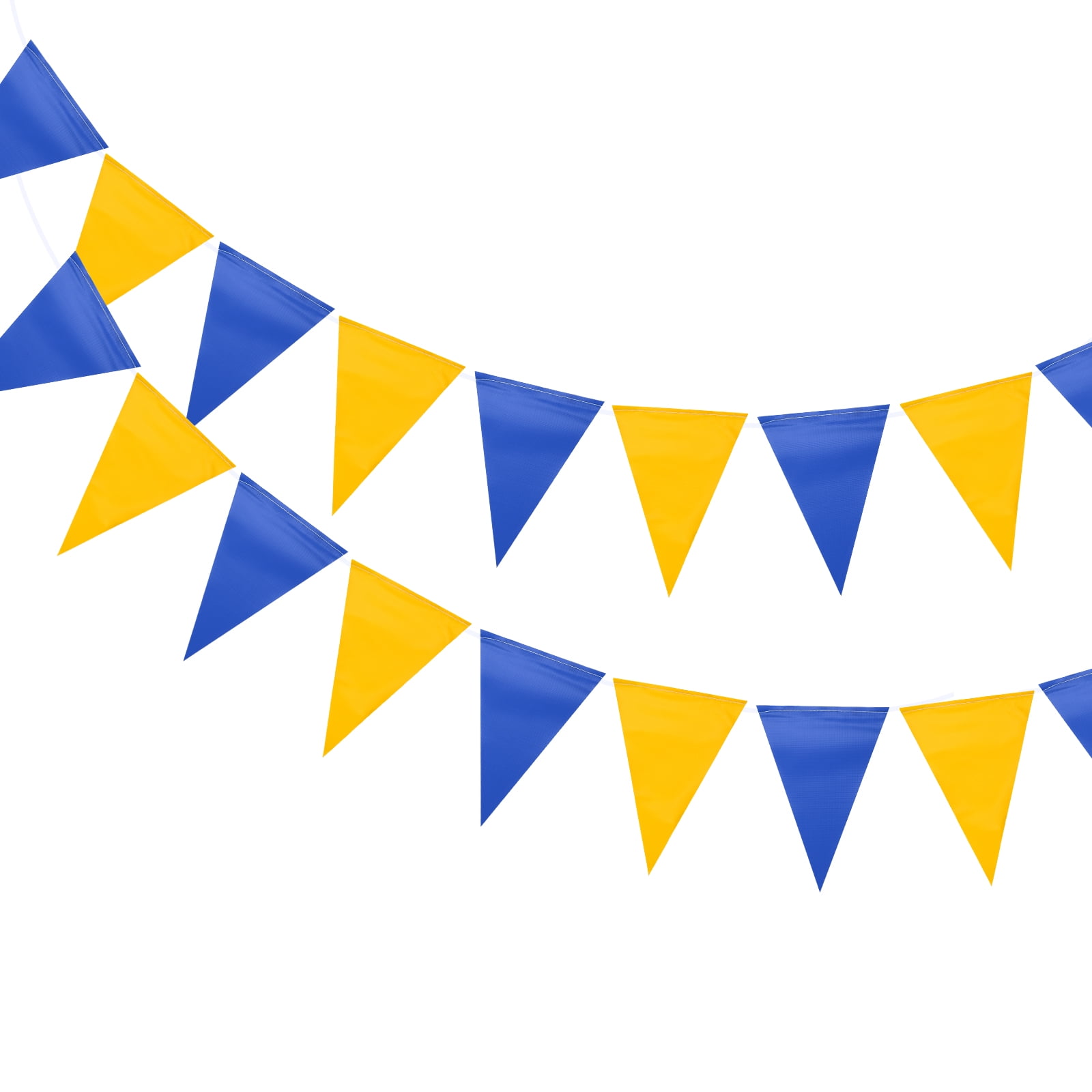 Uxcell Pennant Banner Flags String Triangle Hanging Flags for Festive ...
