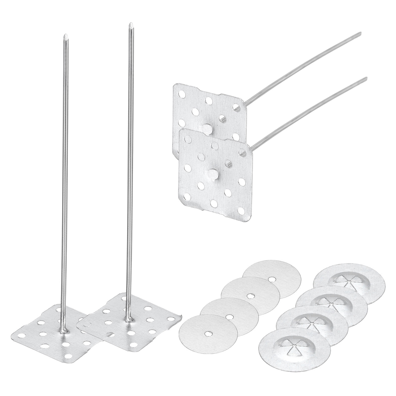 Uxcell Perforated Insulation Pins 3.9 Inch, 160 Pcs 0.8 Inch Washers ...