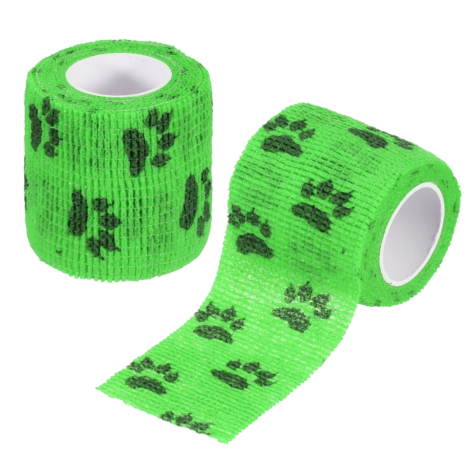 Uxcell Pet Wrap Bandages, 2 Inch 5 Yard Self Adhesive Bandage Wrap, Pet ...
