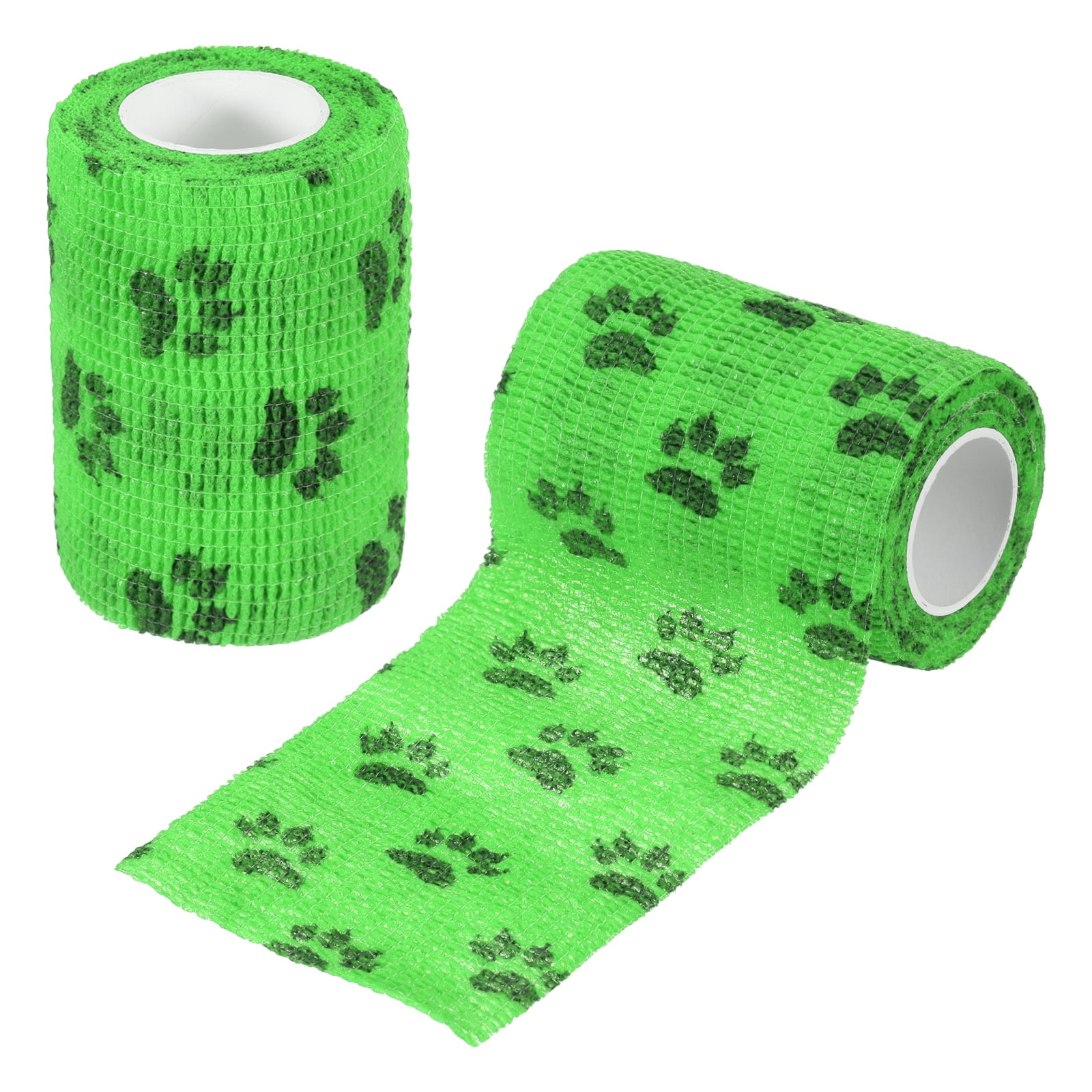 Uxcell Pet Wrap Bandages, 3 Inch 5 Yard Self Adhesive Bandage Wrap, Pet ...