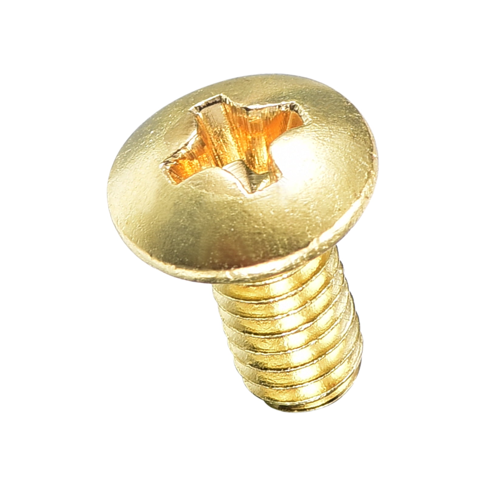 Uxcell Phillips Cross Flat Round Head Machine Screw Kit with Lock Nut ...