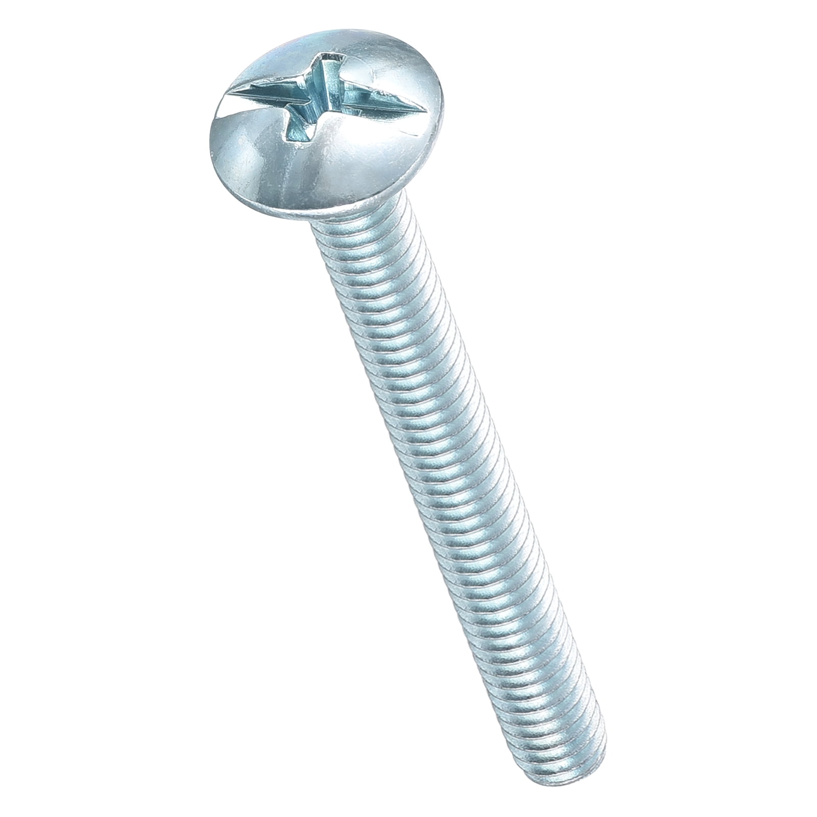 Uxcell Phillips Cross Flat Round Head Machine Screw Kit with Lock Nut ...