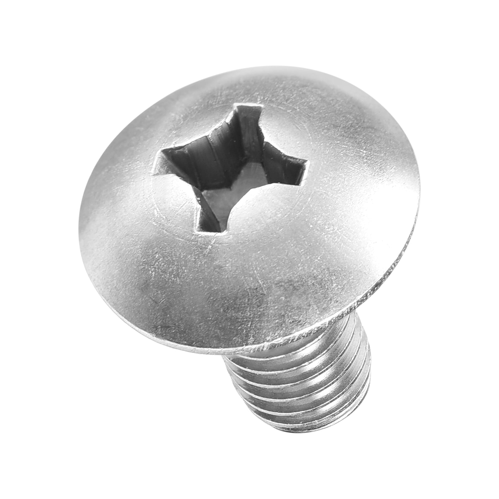 Uxcell Phillips Cross Flat Round Head Machine Screw Kit with Lock Nut ...