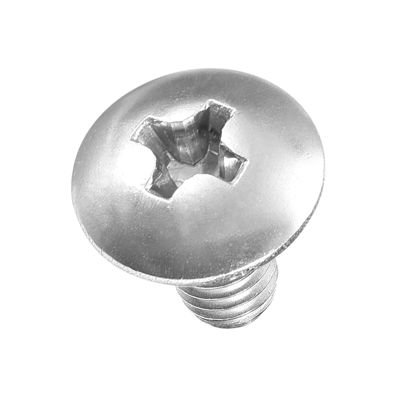 Uxcell Phillips Cross Flat Round Head Machine Screw Kit with Lock Nut ...