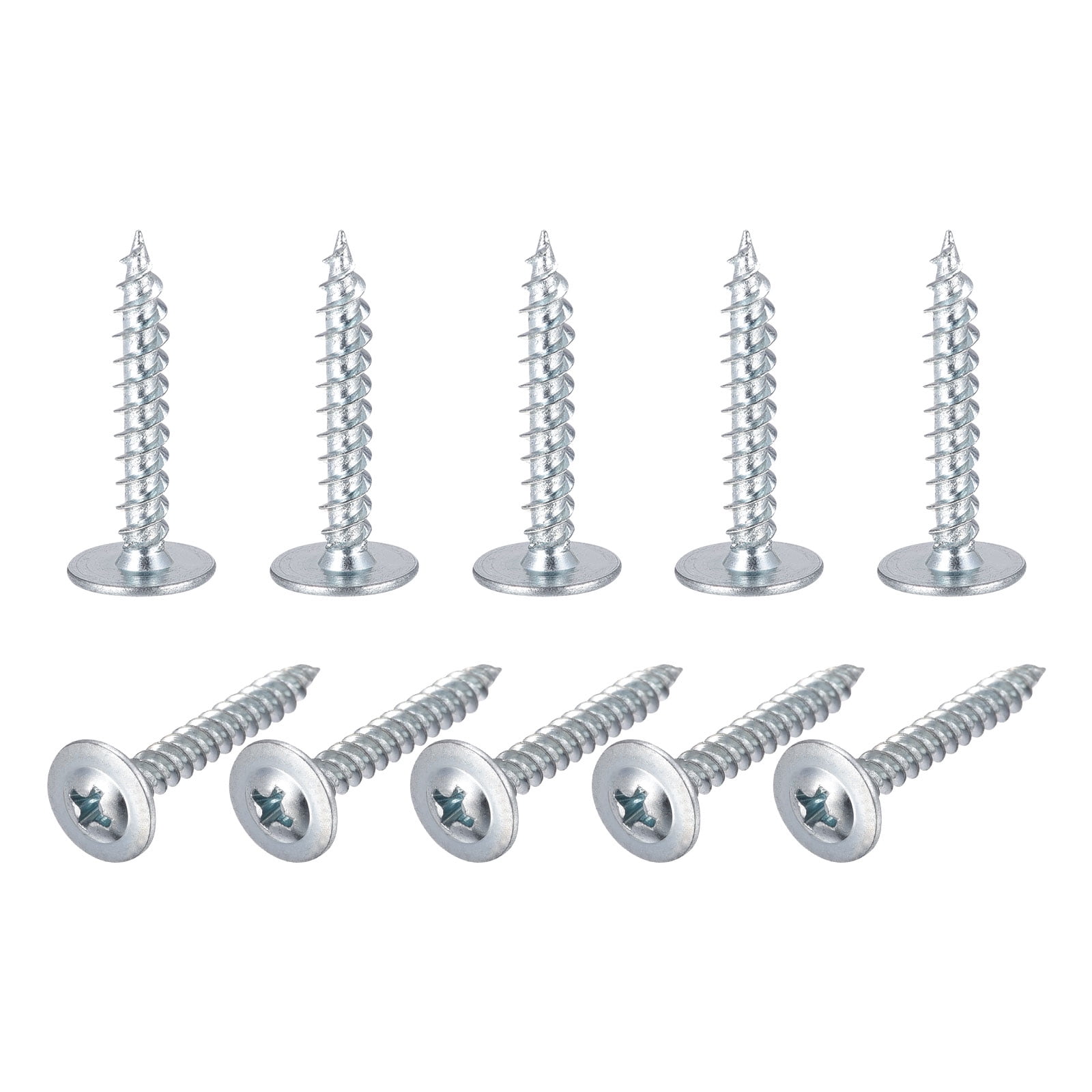 Uxcell Phillips Self Tapping Screws Carbon Steel Wood Sheet Metal Screw ...