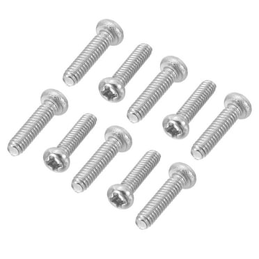 Uxcell M2 x 25mm 304 Stainless Steel Pan Head Screws Nuts w Washers (25 Sets) - Walmart.com