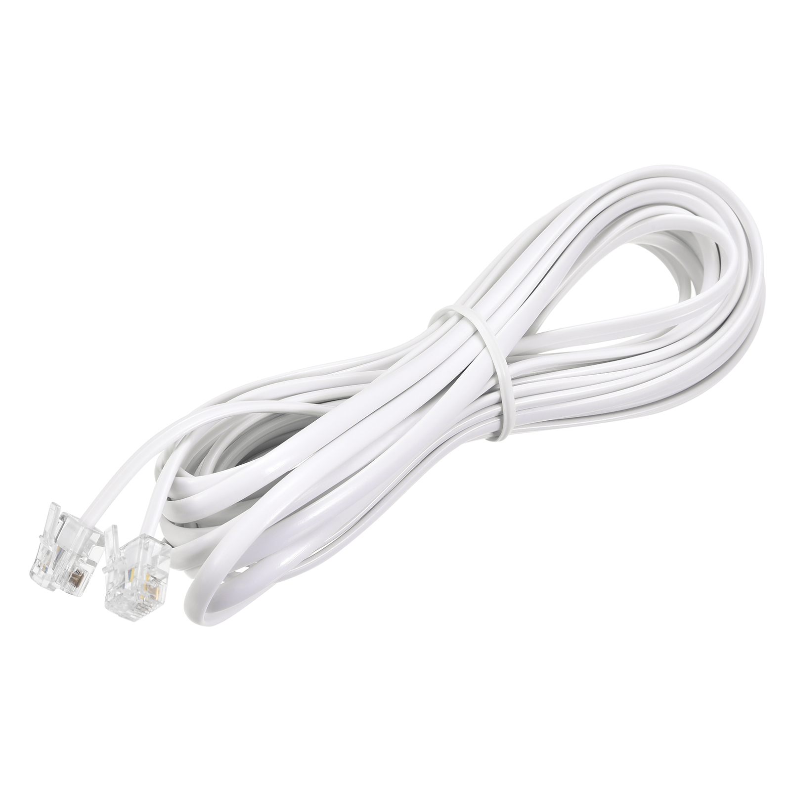 RCA TP231WHR White Phone Line Cord (15ft) - Walmart.com
