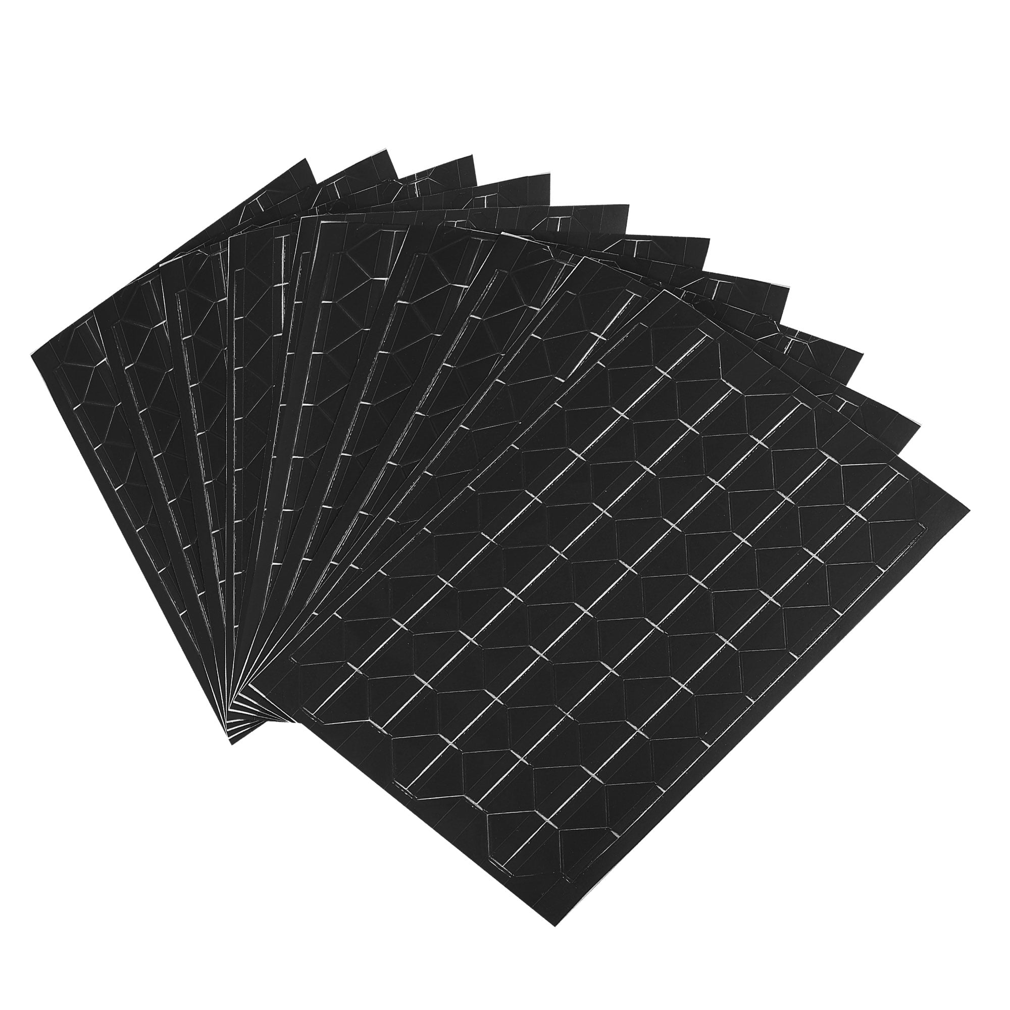 Uxcell Photo Corner Sticker Self Adhesive Picture Mounting Label Black ...