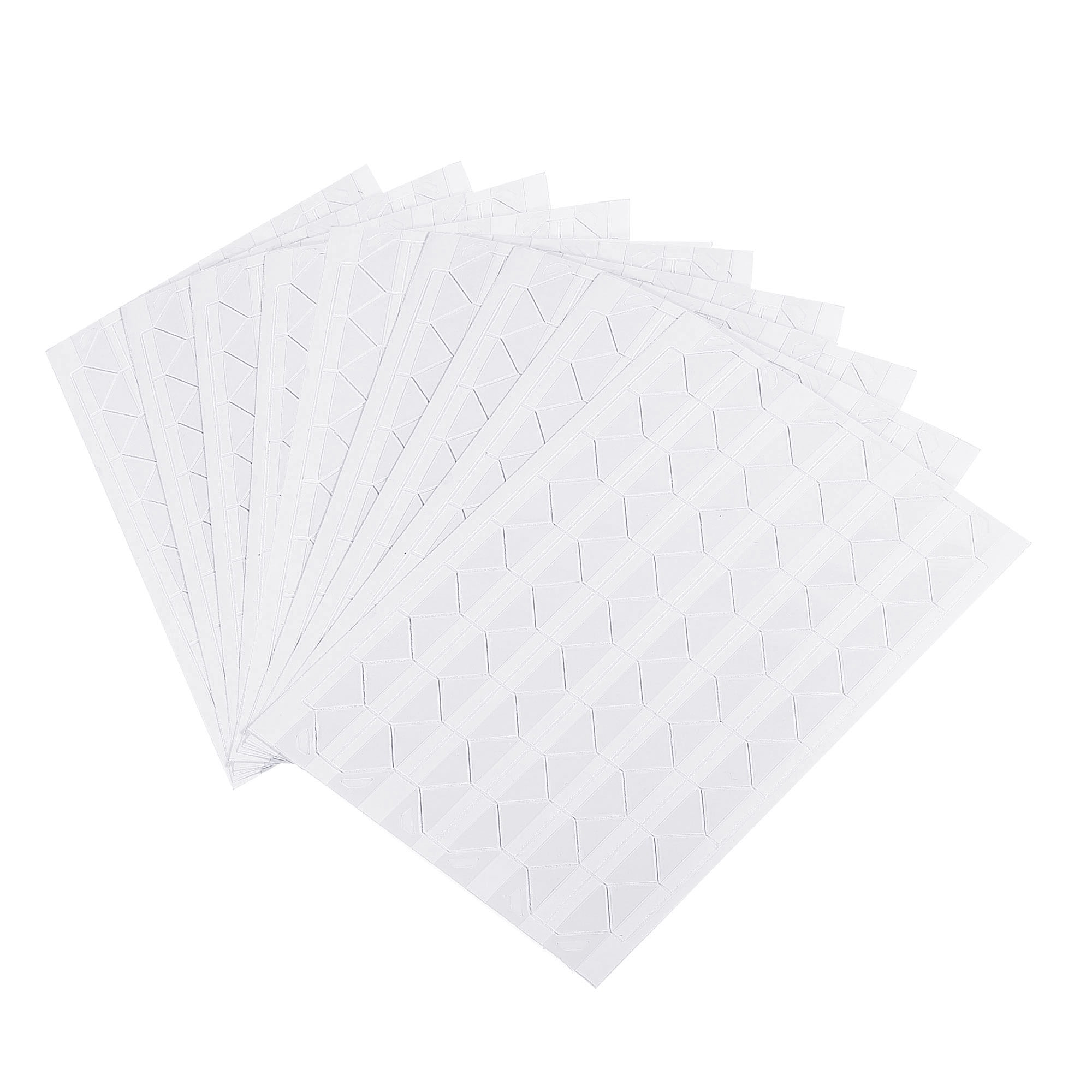 Uxcell Photo Corner Sticker Self Adhesive Picture Mounting Label White ...