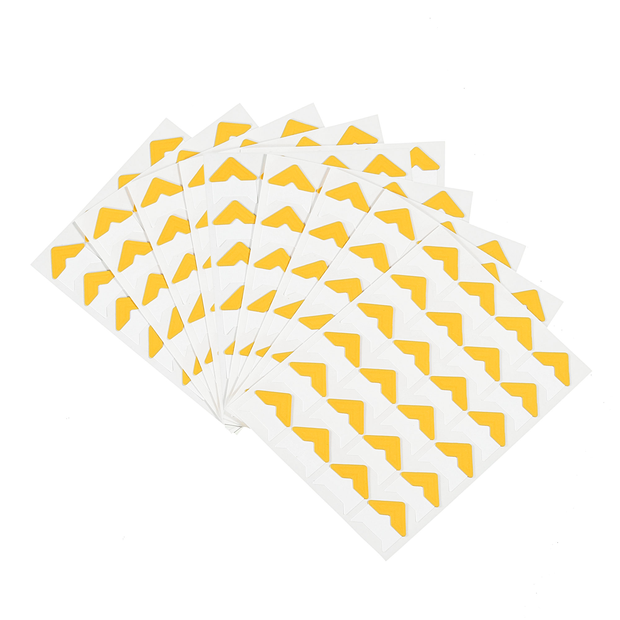 Uxcell Photo Corners Adhesive DIY Picture Mounting Sticker Dark Yellow ...