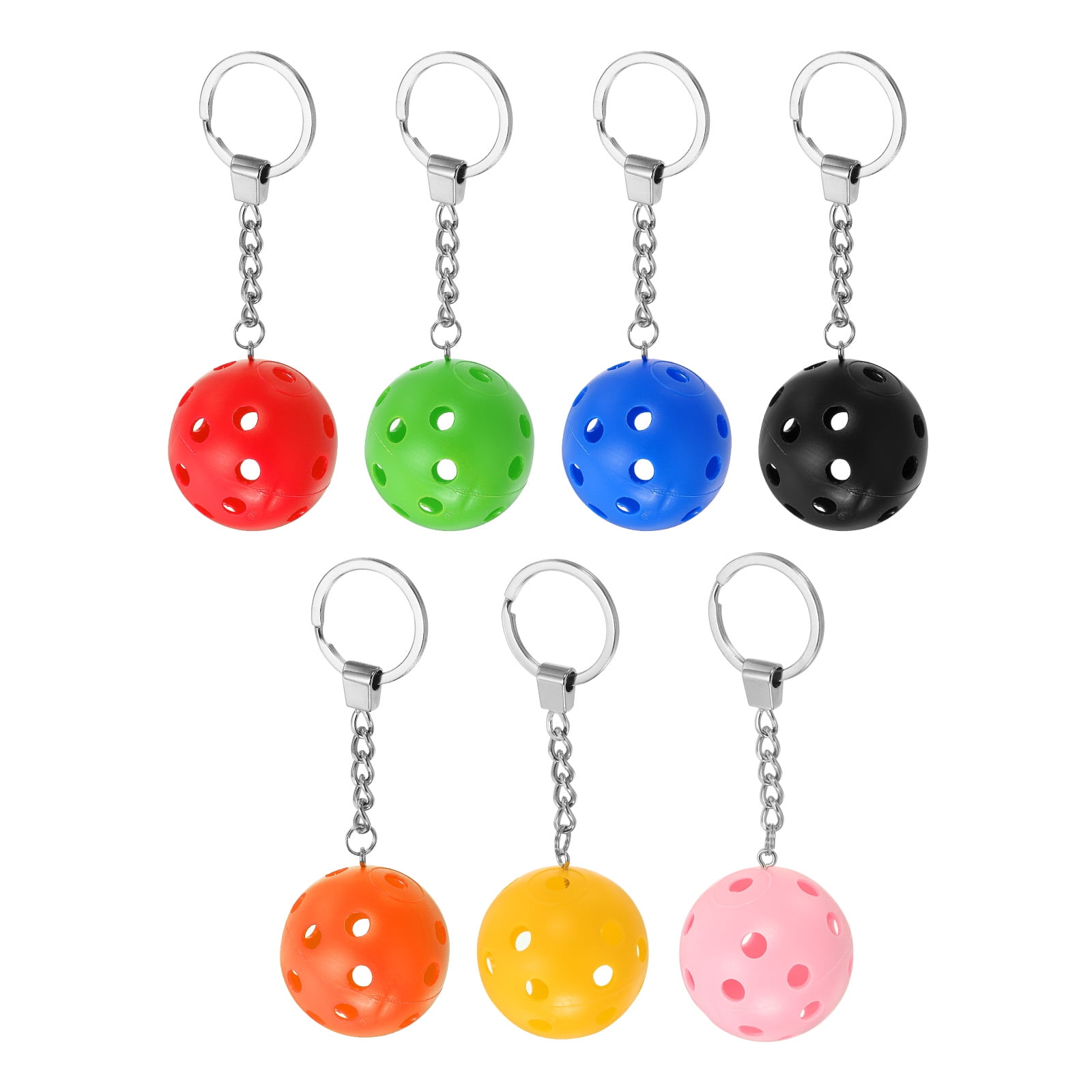 Uxcell Pickleball Keychain Mini Pickleball Ornament for Bags Backpacks ...
