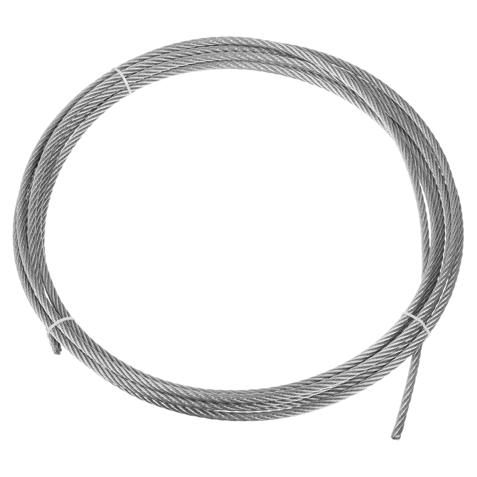 Uxcell Picture Hanging Wire, 16.4 Ft 0.24" ID Stainless Steel Invisible ...