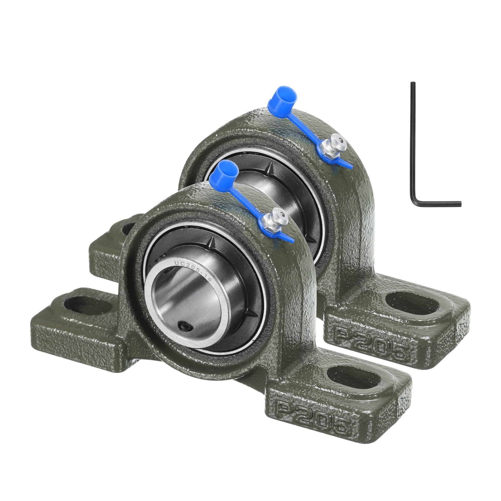 Uxcell Pillow Block Bearing Bore Self-Alignment Bearing 2 pack UCP205 ...