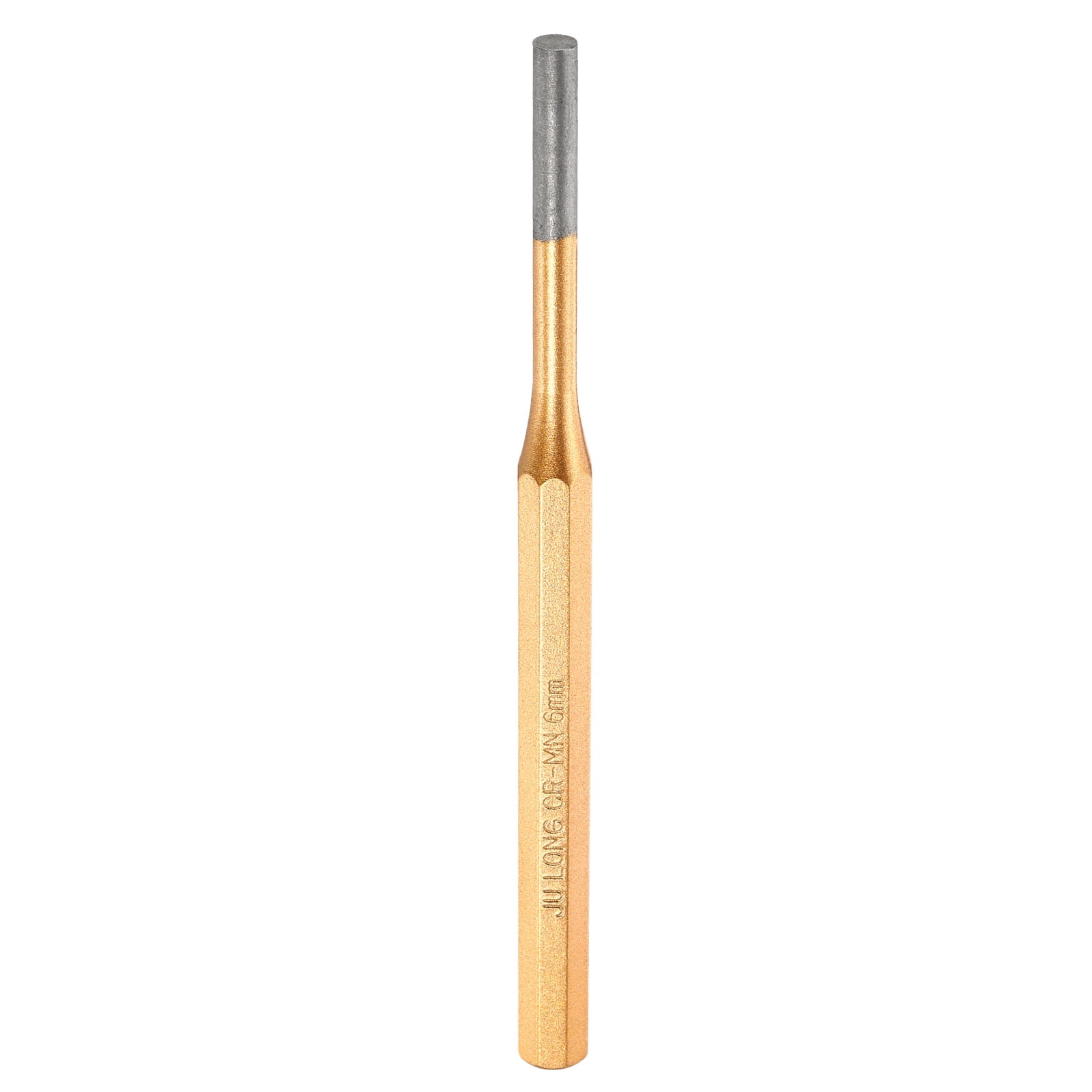 Uxcell Pin Punch 6mm(1/4") 150mm Length Metric Non-marring Alloy Steel ...
