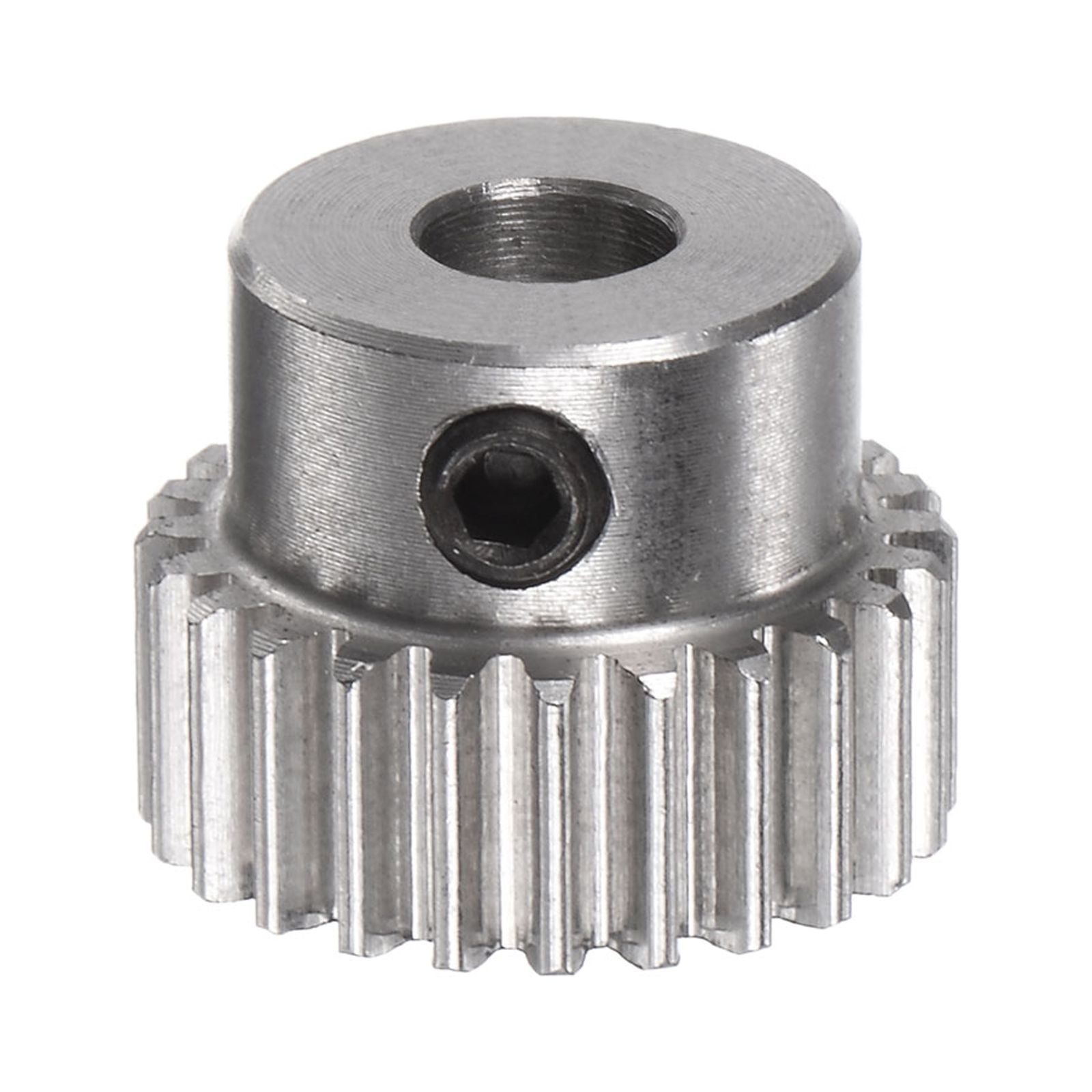 Uxcell Pinion Gear 3mm Aperture 24T 0.5 Module Stainless Steel Motor ...