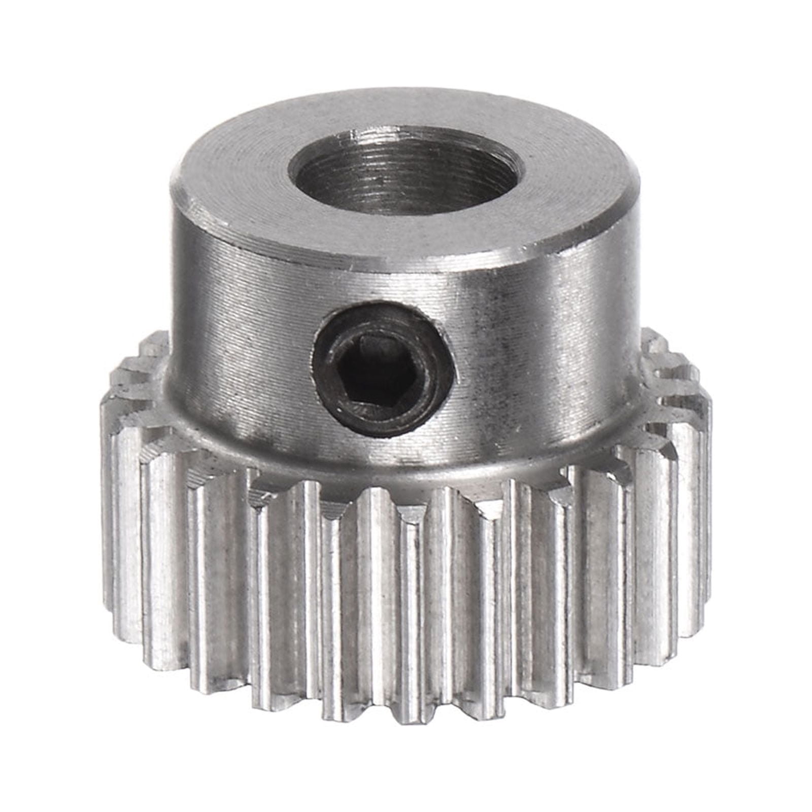 Uxcell Pinion Gear 4mm Aperture 24T 0.5 Module Stainless Steel Motor ...