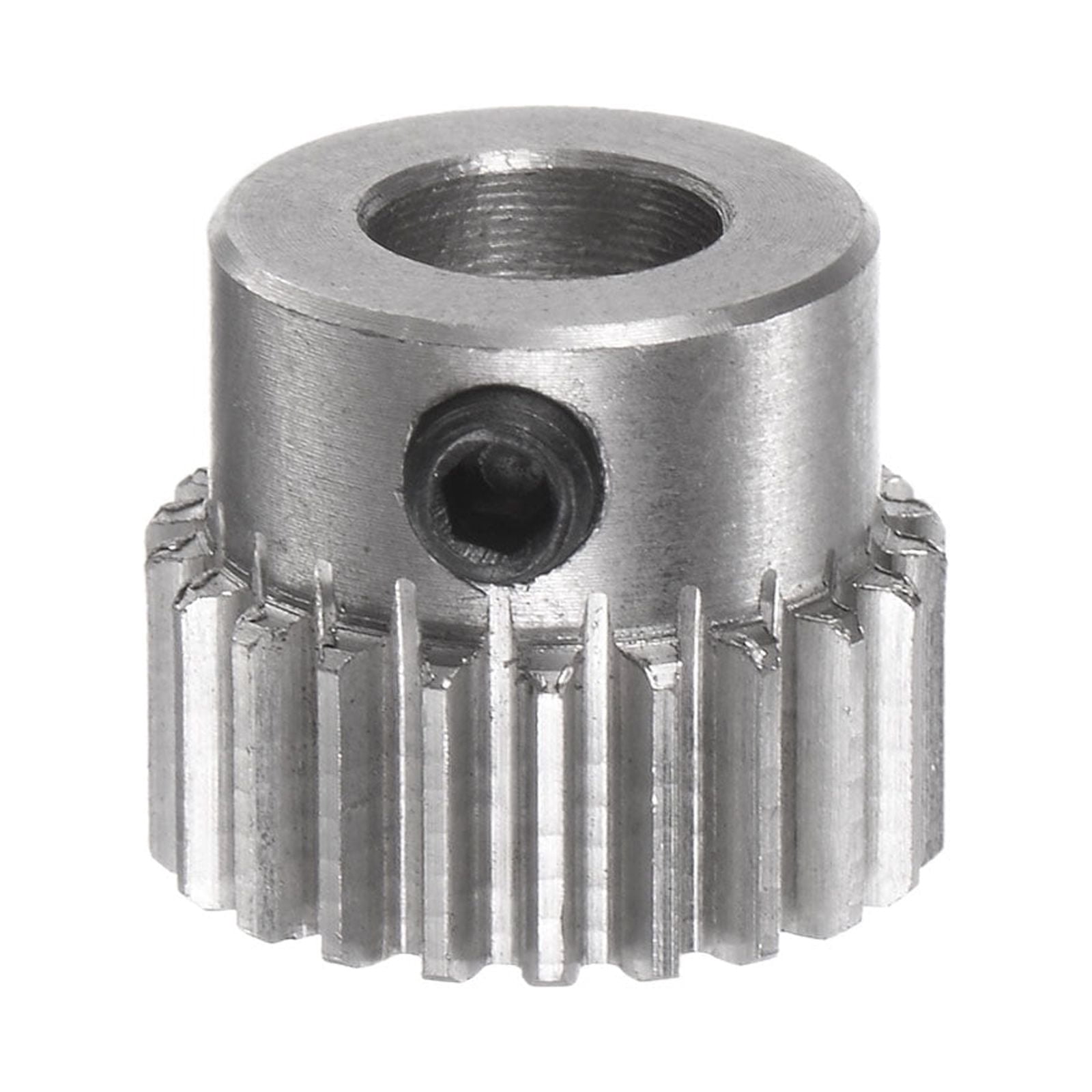 Uxcell Pinion Gear 5mm Aperture 22T 0.5 Module Stainless Steel Motor ...