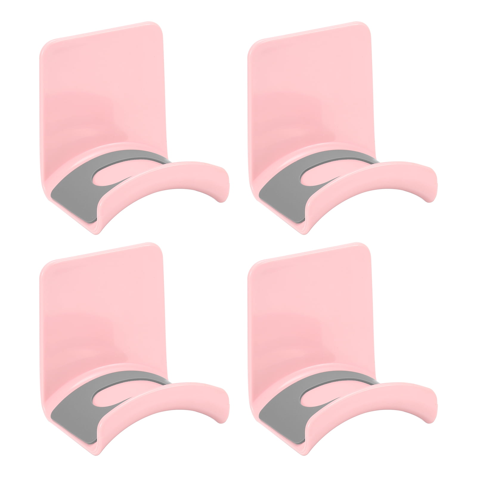 Uxcell Pink Headphone Stand, 4 Pcs ABS Headset Holder Adhesive ...