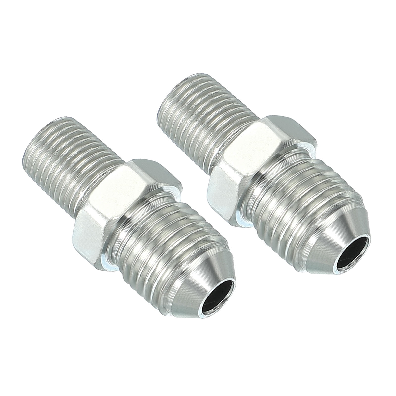 Uxcell Pipe Adapter Connector R Pipe Fitting Oil Feed Restrictor for ...