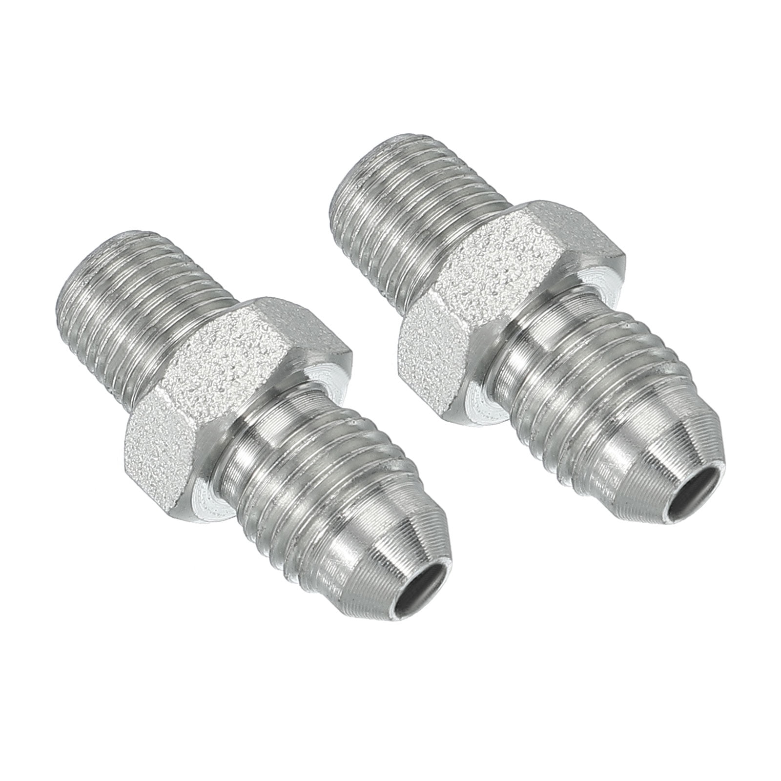 Uxcell Pipe Adapter Connector R Pipe Fitting Oil Feed Restrictor for ...